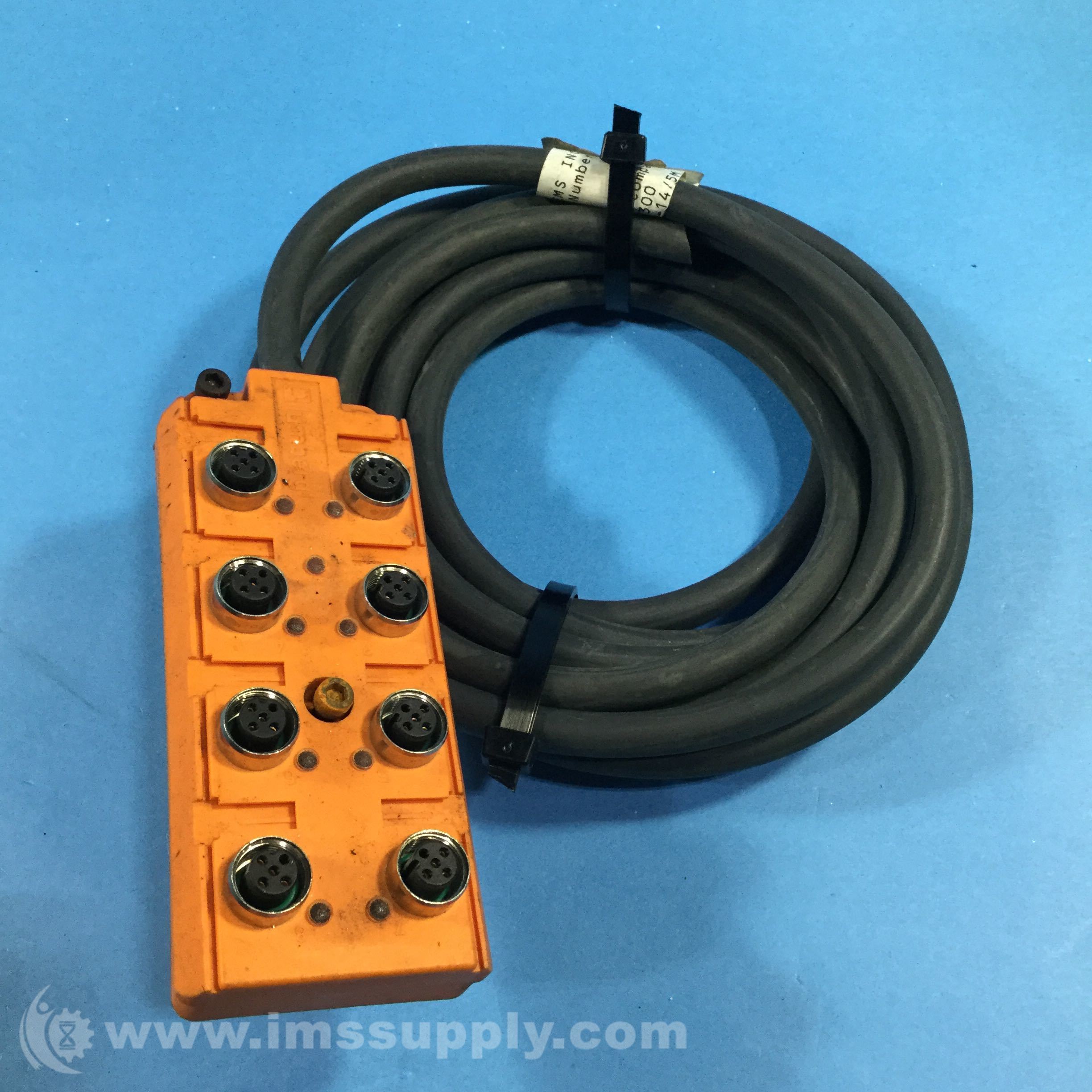 Lumberg Automation ASB 8 LED-5/4 Sensor Box, 8 Port - IMS Supply