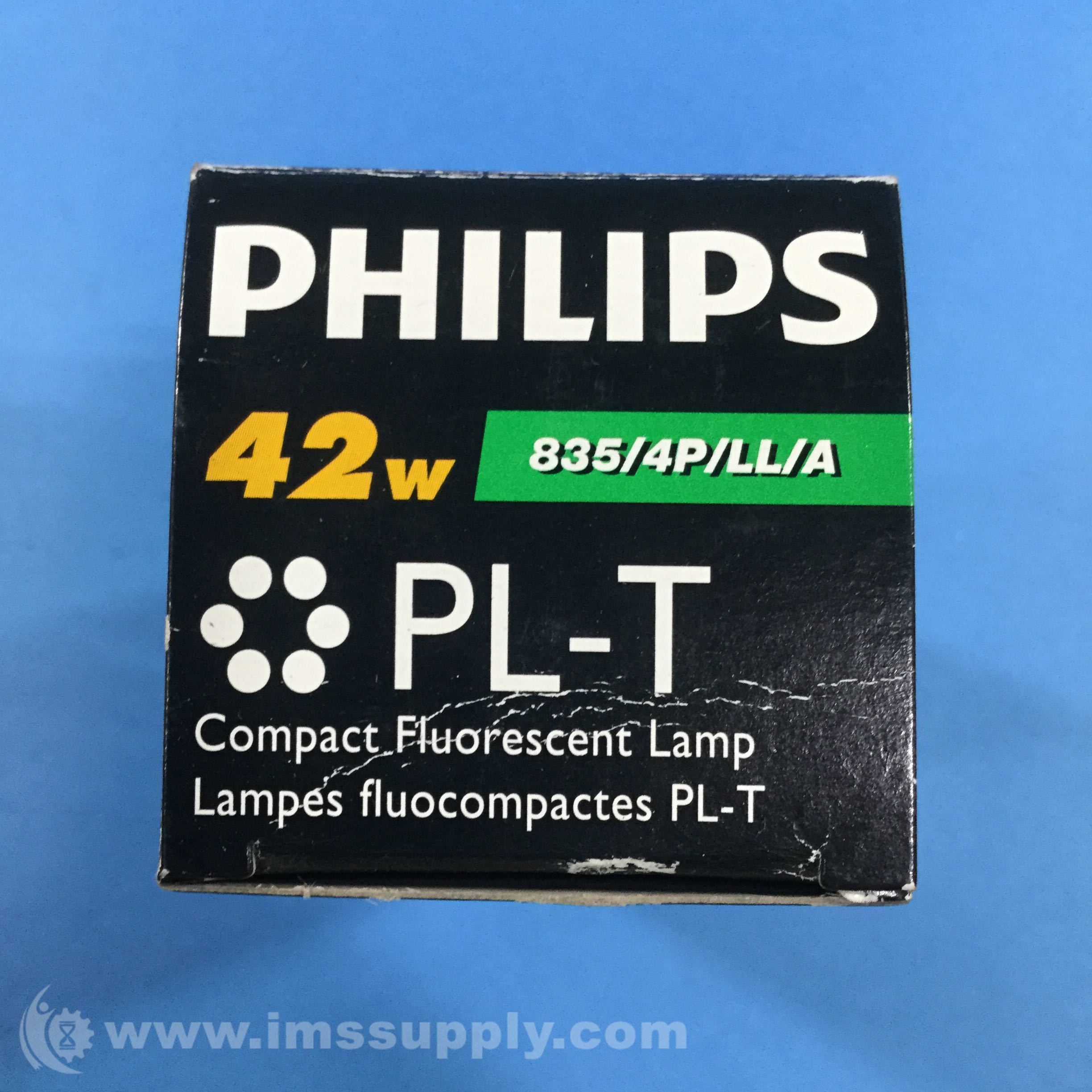 Philips 835/4P/LL/A PL-T Compact Fluorescent Lamp, 42 Watt - IMS Supply