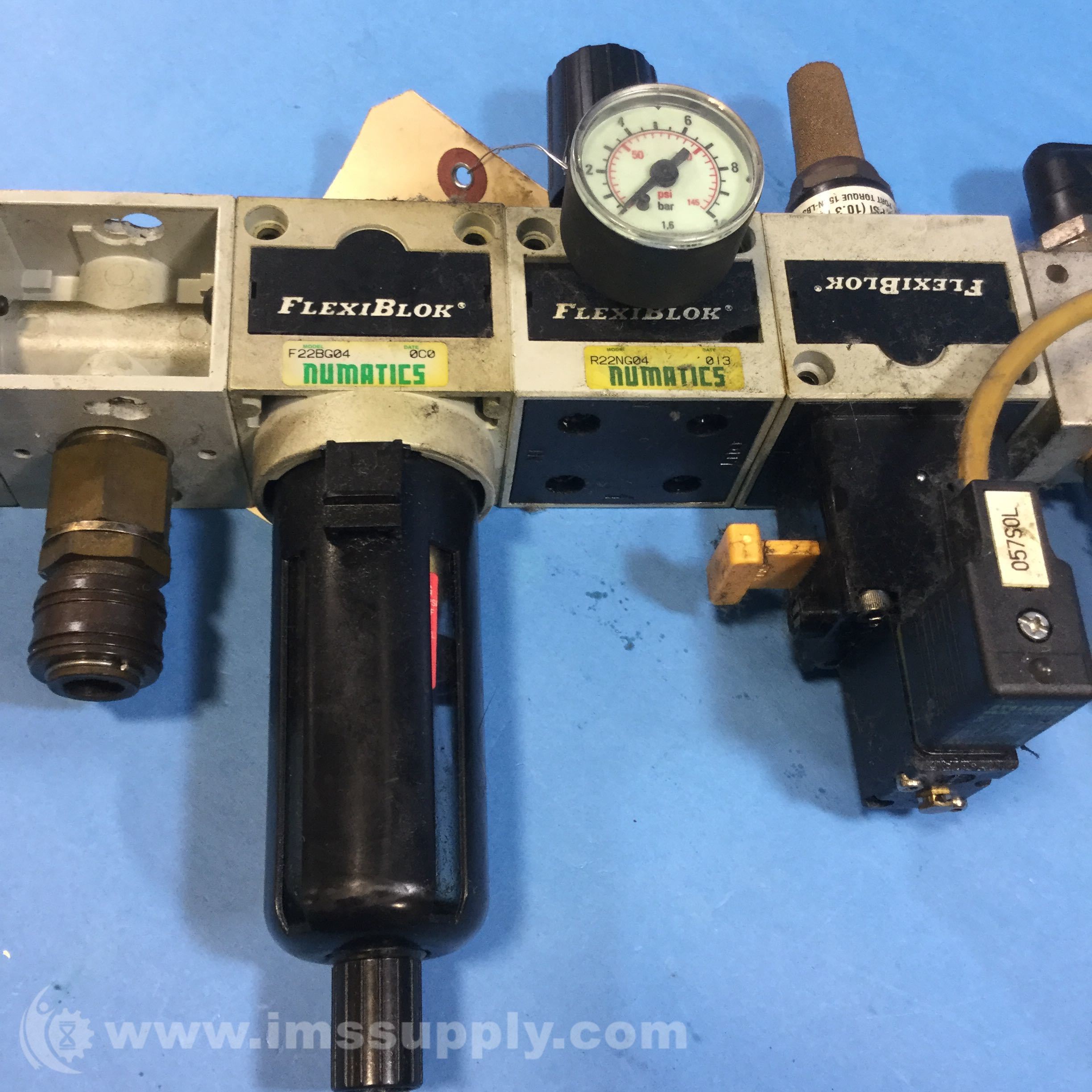 Numatics F22BG04 Series 22 Filter 3.8 oz Bowl 1/2 BSPP w/5 Micron - IMS ...