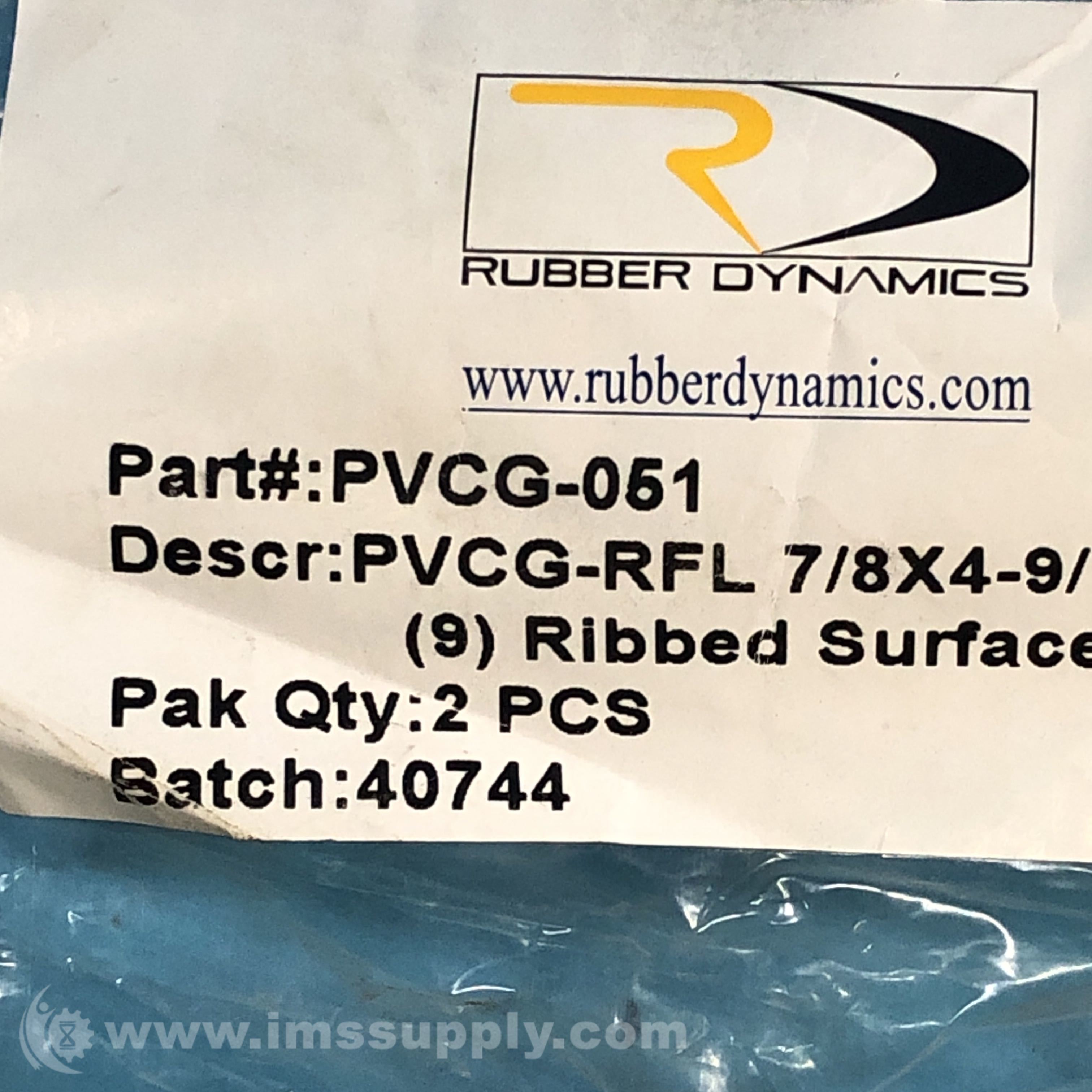 of 2Rubber D-051 Bag ynamics PVCG - IMS Supply