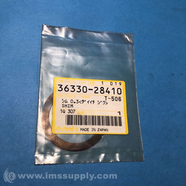 Kubota 36330-28410 Shim - IMS Supply
