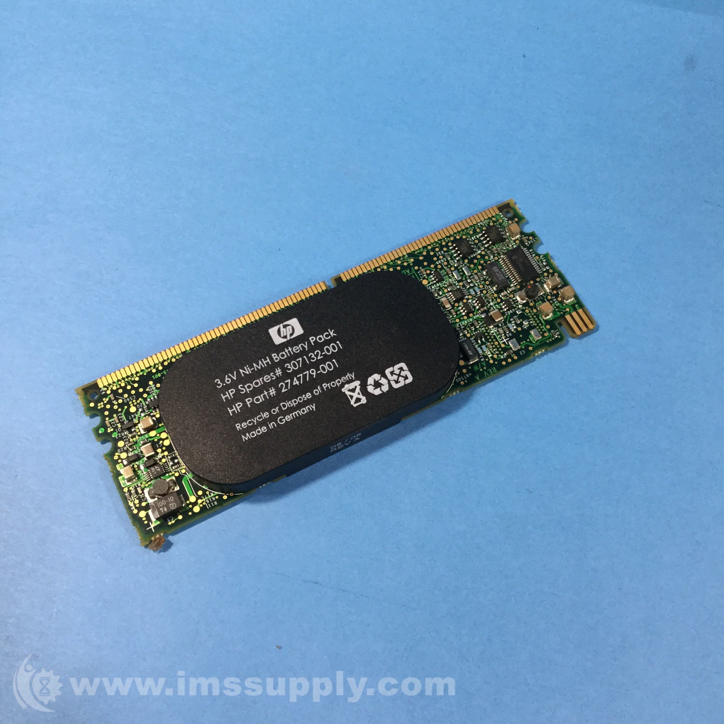 HP 274779-001 3.6V NI-MH 500MAH Battery For Smart Array 641/642 - IMS ...