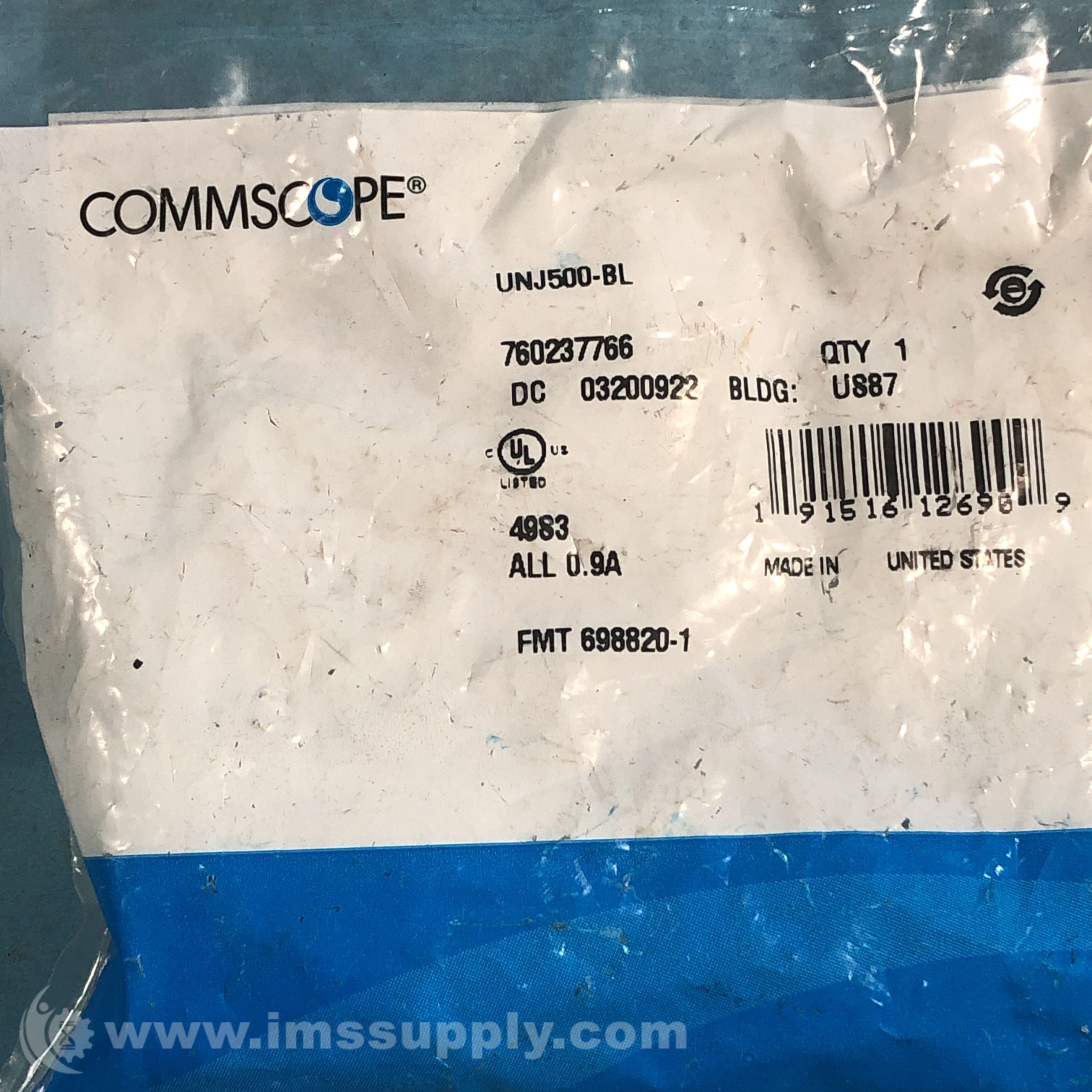 Comm Scope UNJ500-BL - IMS Supply