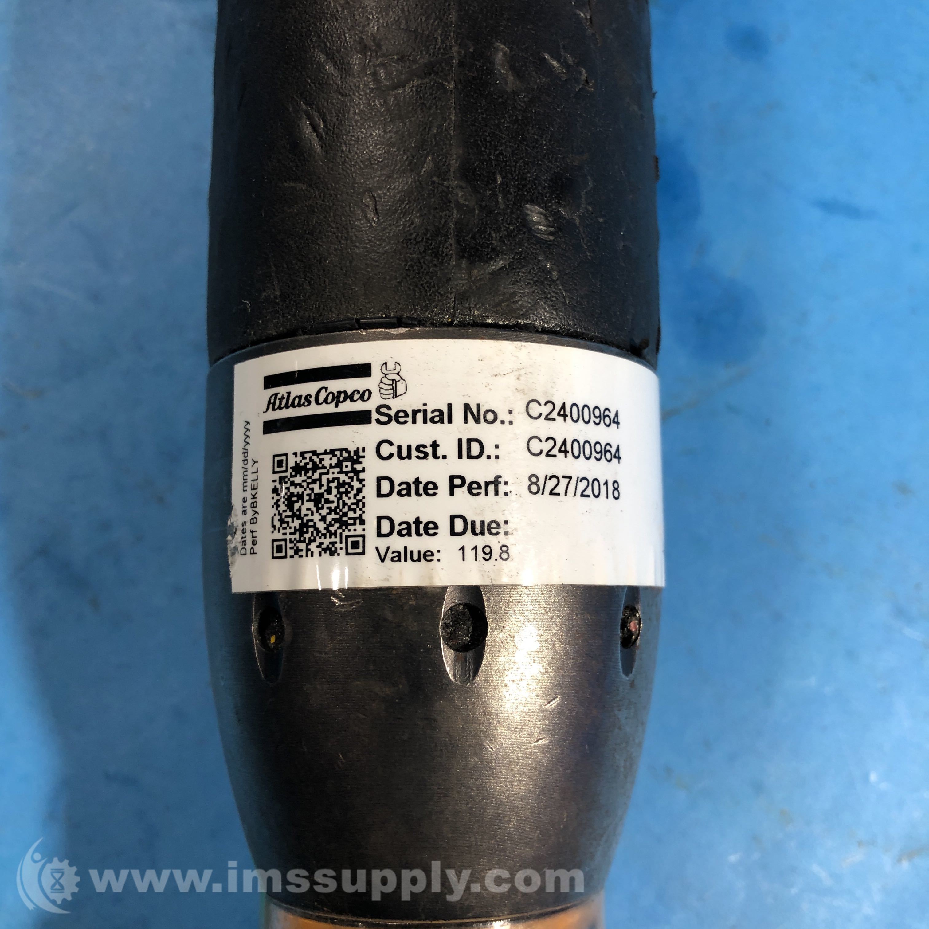 Atlas Copco ETV ST101-180-13 Right Angle Electric Nutrunner - IMS Supply