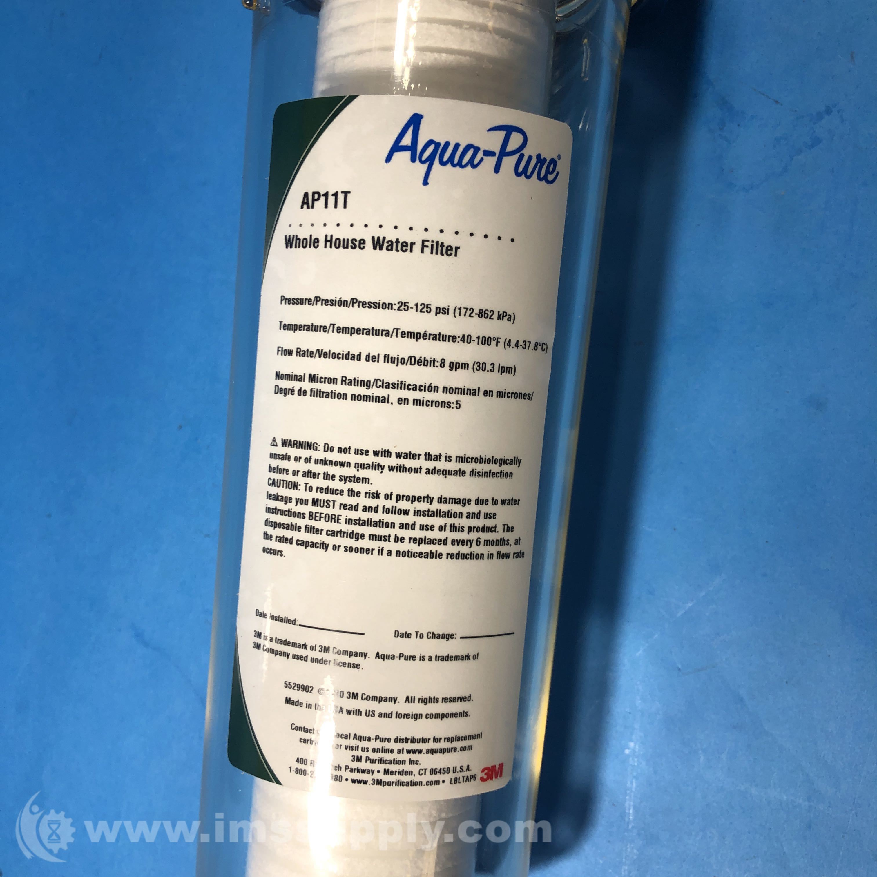 3M AP11T Aqua-Pure Whole House Water Filter - IMS Supply