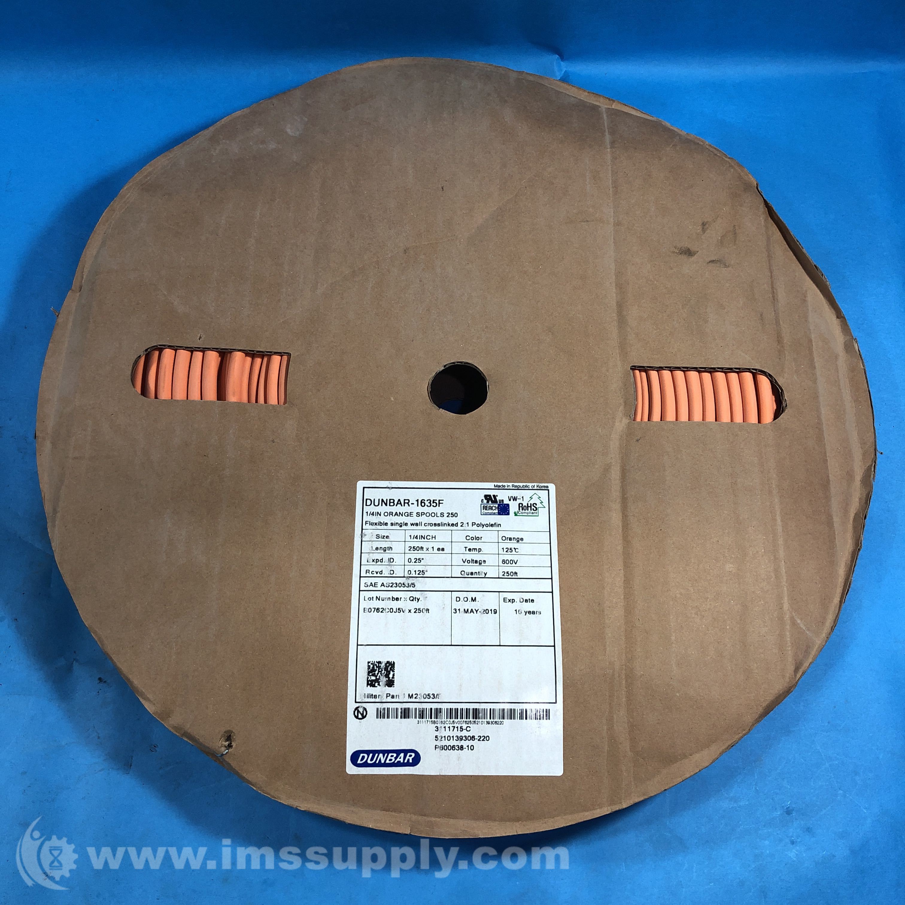 Dunbar Products, LLC M23053/5 Heat Shrink Tubing - IMS Supply