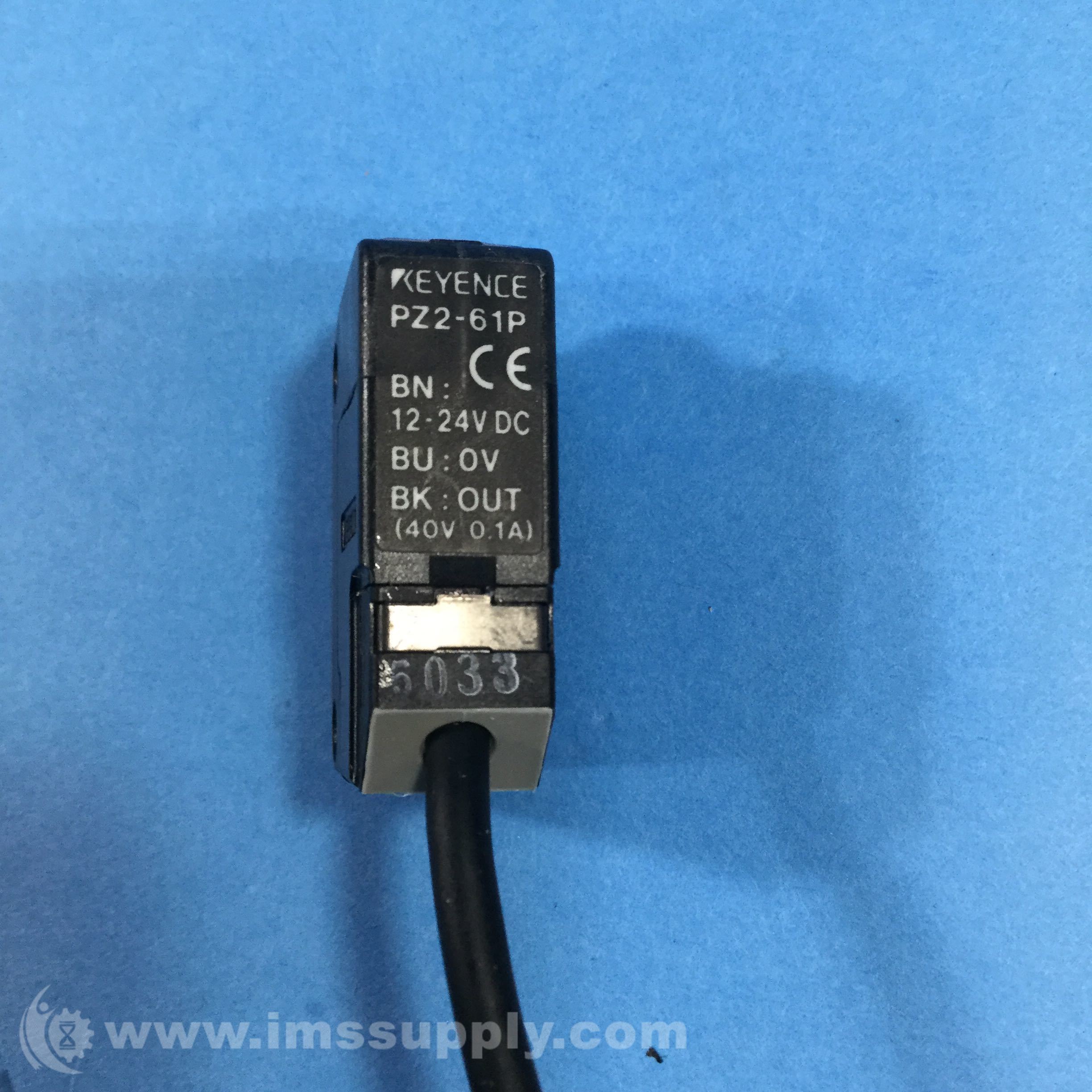 Keyence PZ2-61P Micro Optical Sensor, Square Retro-Reflective - IMS Supply