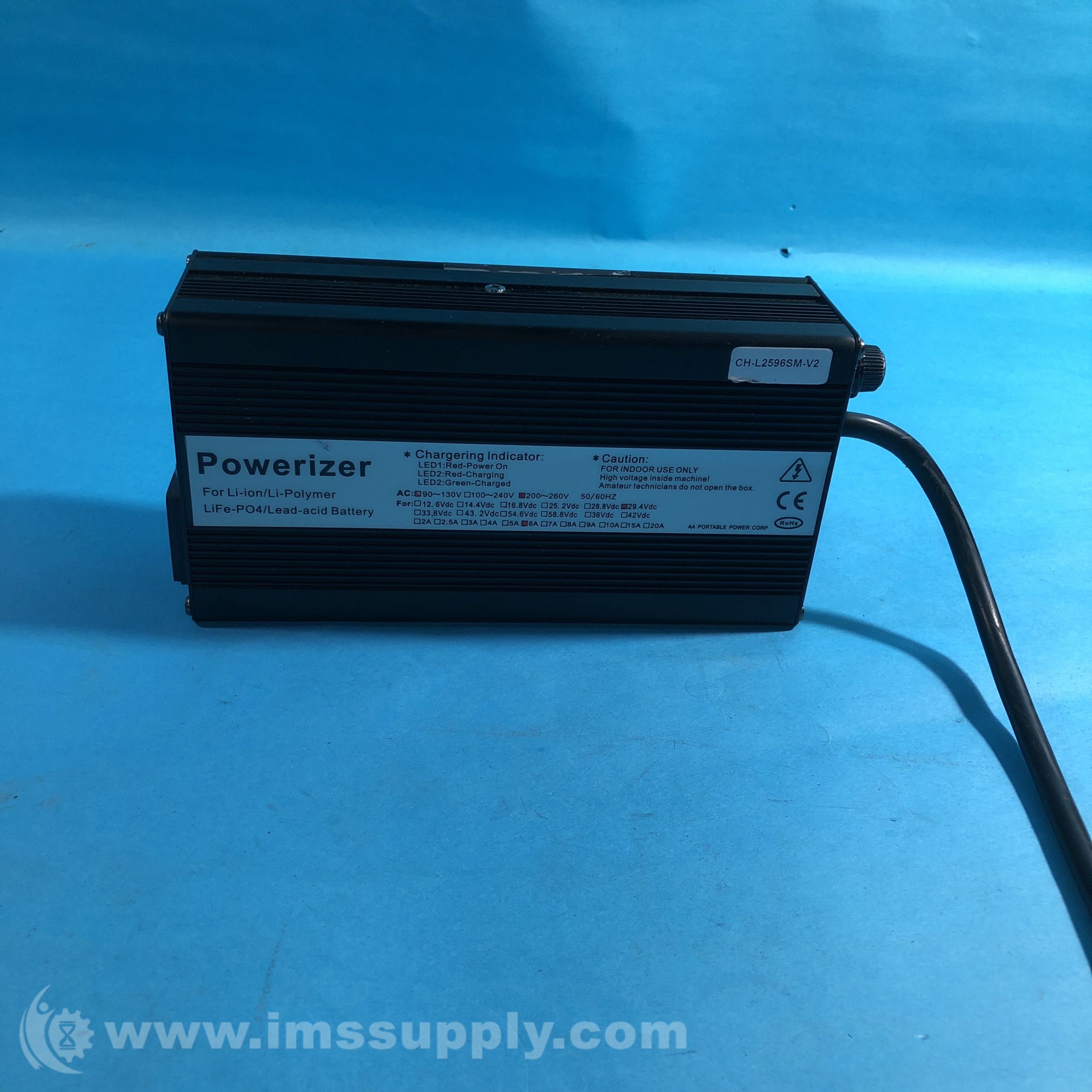 Powerizer CH-L2596SM-V2 Smart Charger Lead Acid Battery - IMS Supply