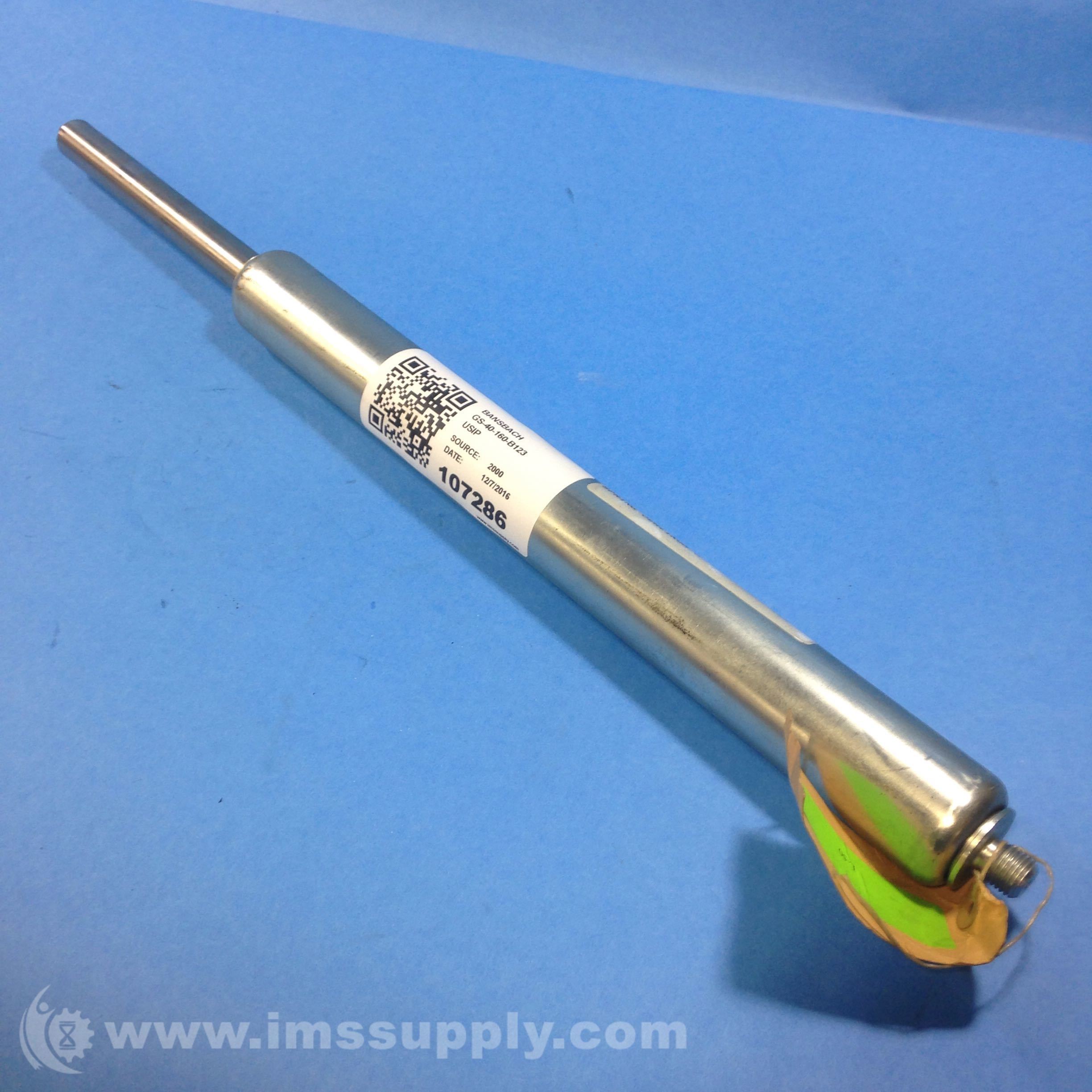 Bansbach GS-40-160-B123 Industrial Gas Spring - IMS Supply