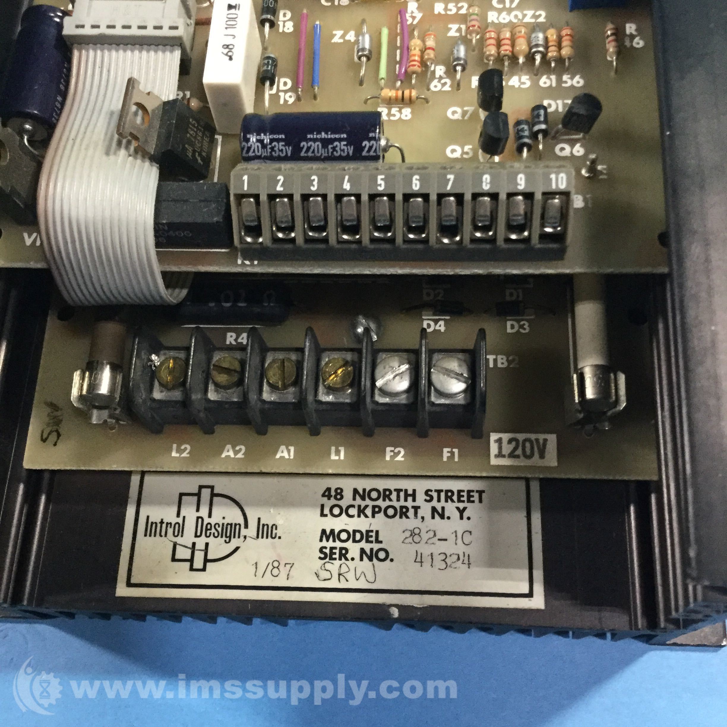 Introl Design 282-1C Regenerative DC Drive - IMS Supply