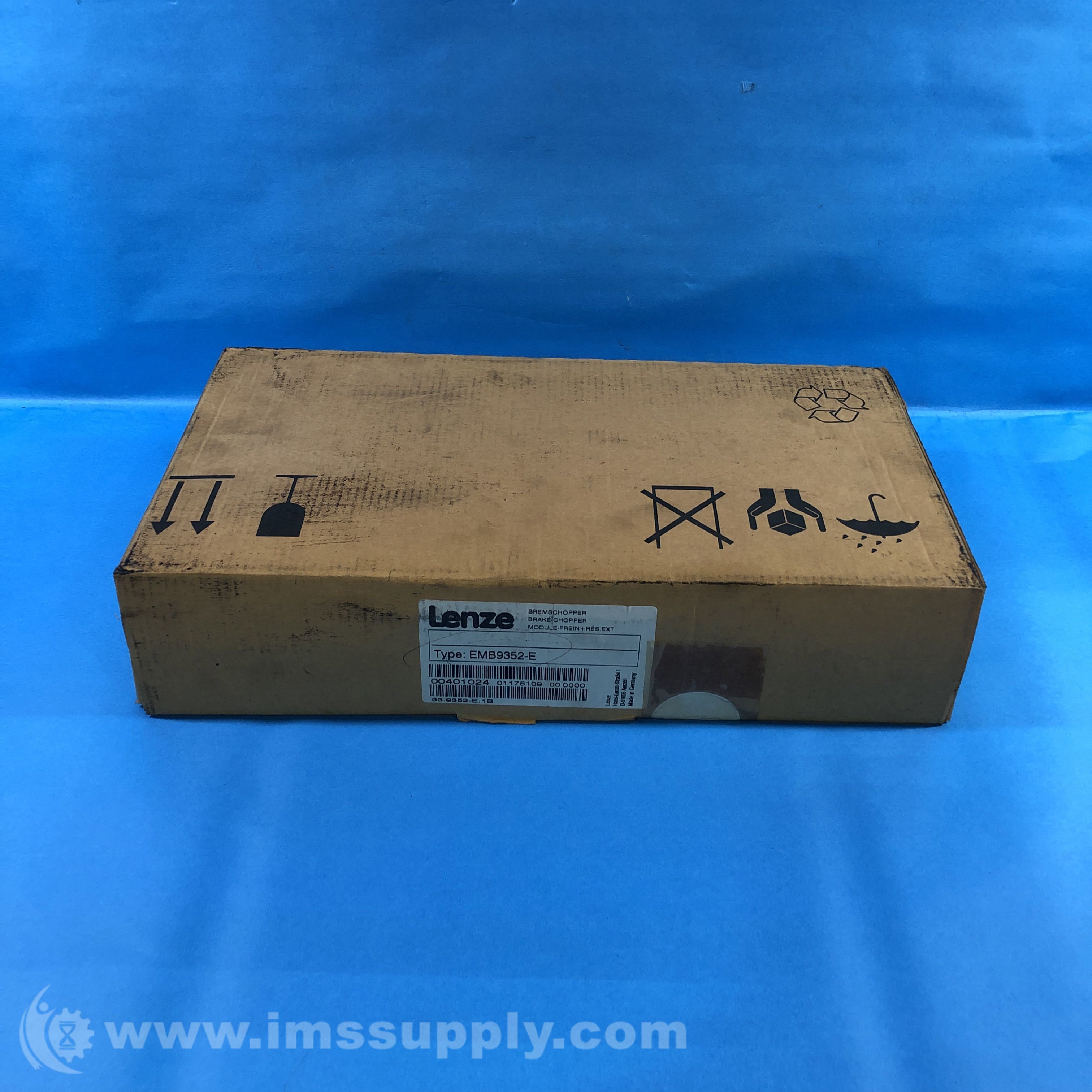 Lenze EMB9352-E Servo Drive Brake Module - IMS Supply