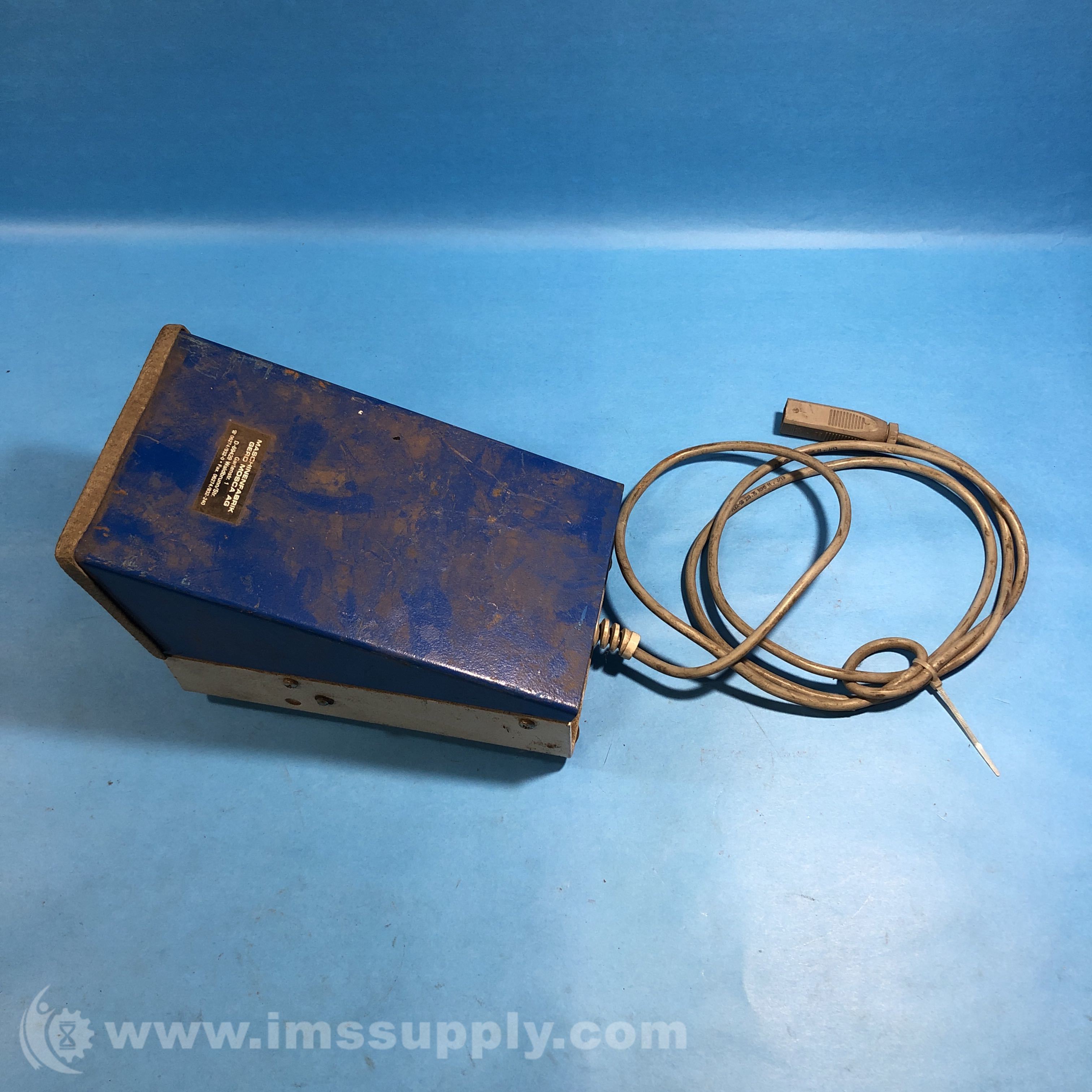 Maschinenfabrik Gerd Mosca Foot Switch - IMS Supply