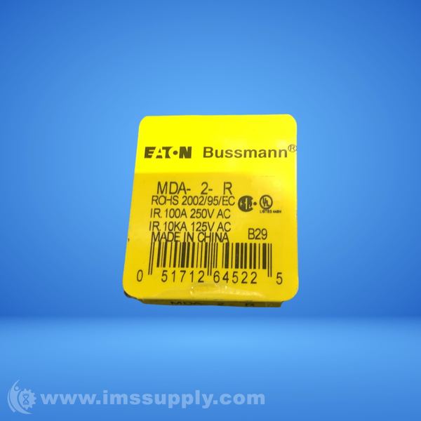 Bussmann MDA-2-R - IMS Supply