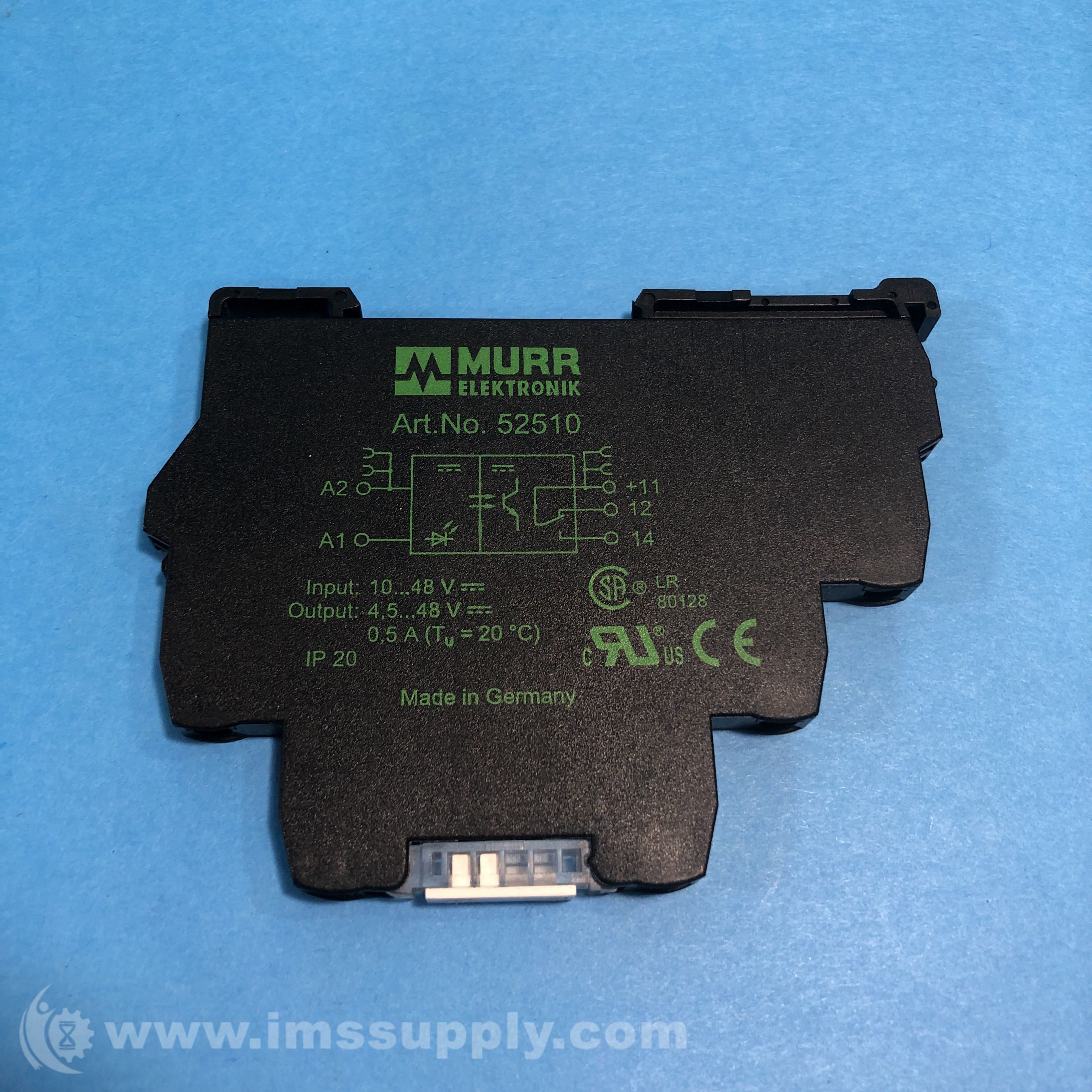 Murr Elektronik 52510 Opto Coupler Module - IMS Supply