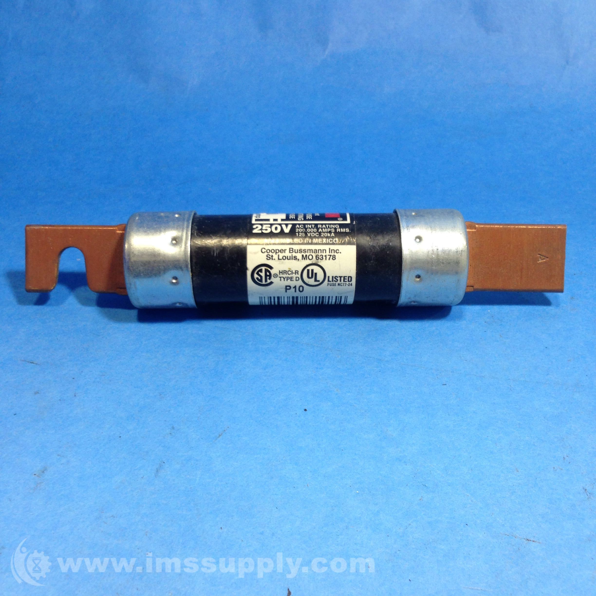 Bussmann FRN-R-80 Fuse, 80A, 250V, Time Delay - IMS Supply