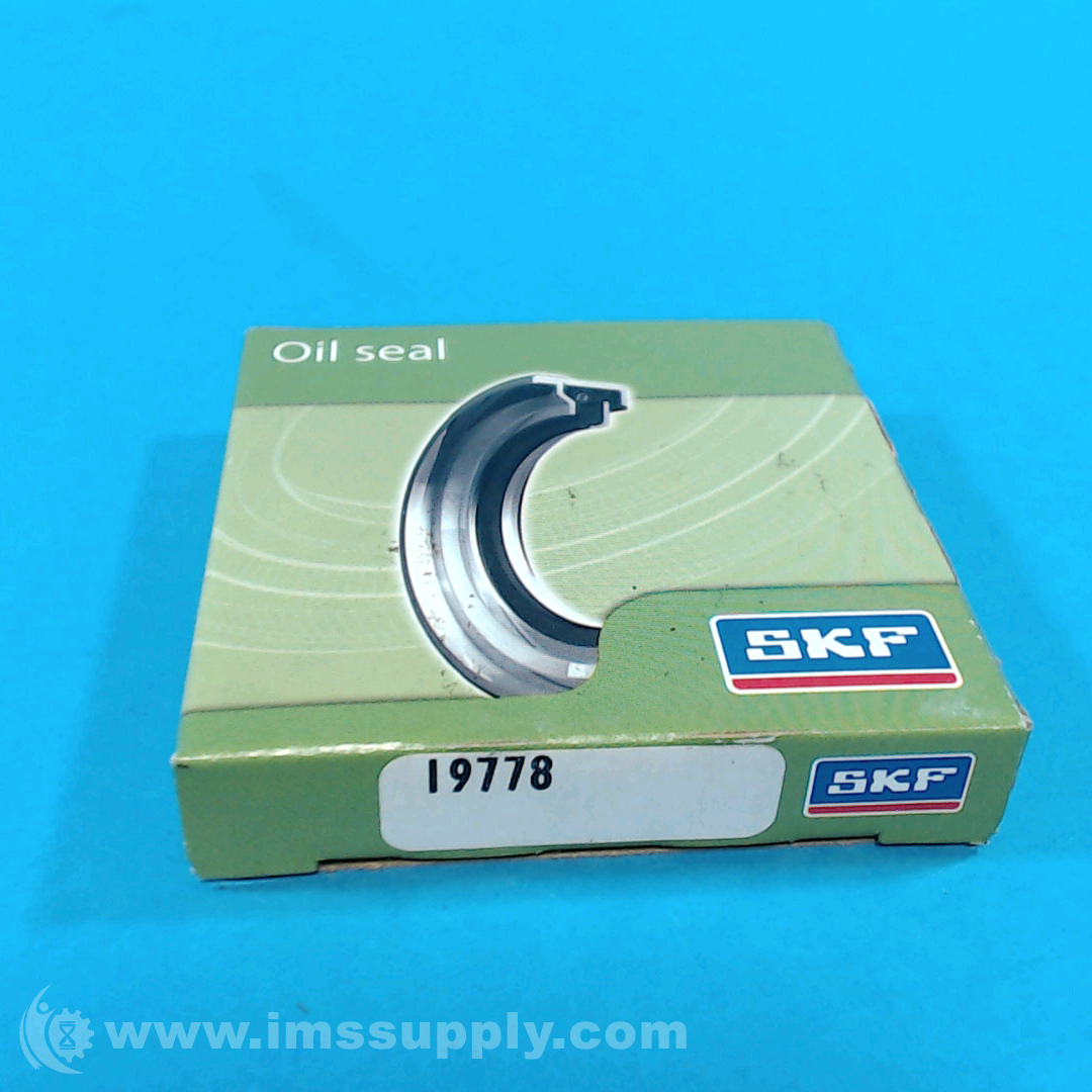 Skf 19778 Oil Seal, Single Lip w/Spring - IMS Supply