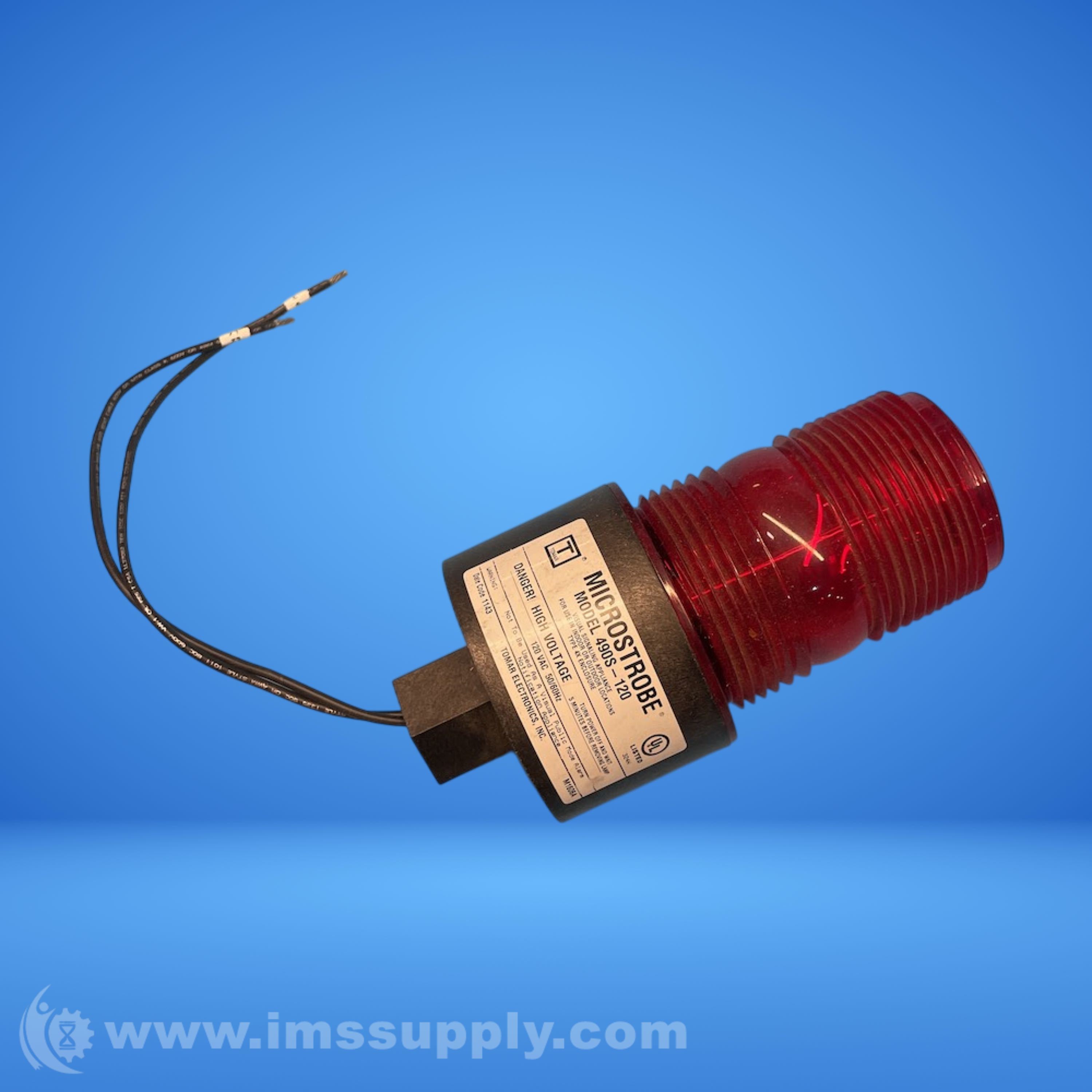 Tomar 490S-120 Red Strobe Light - IMS Supply
