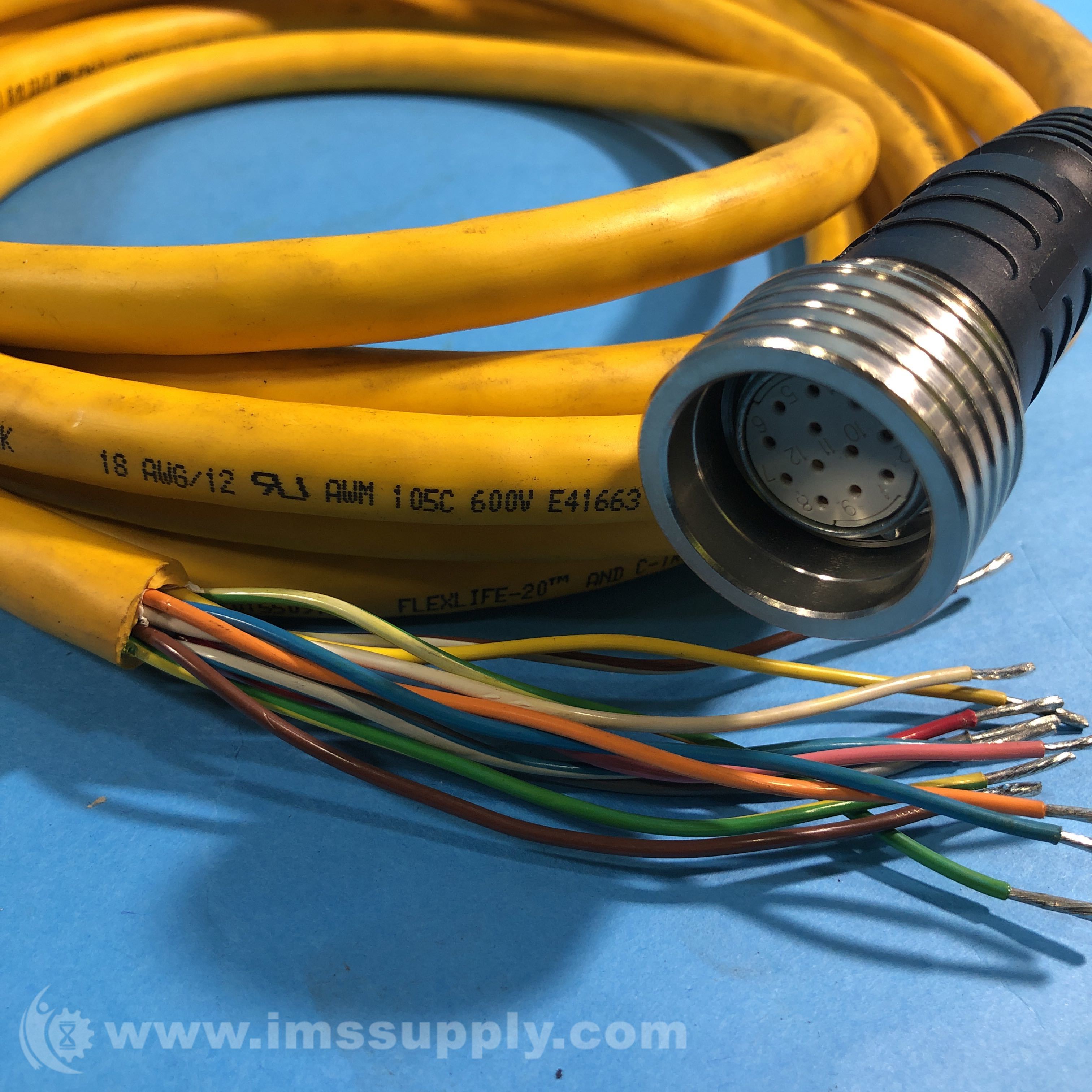 Turck 17316 101550915 Flexlife Cable Cordset - IMS Supply