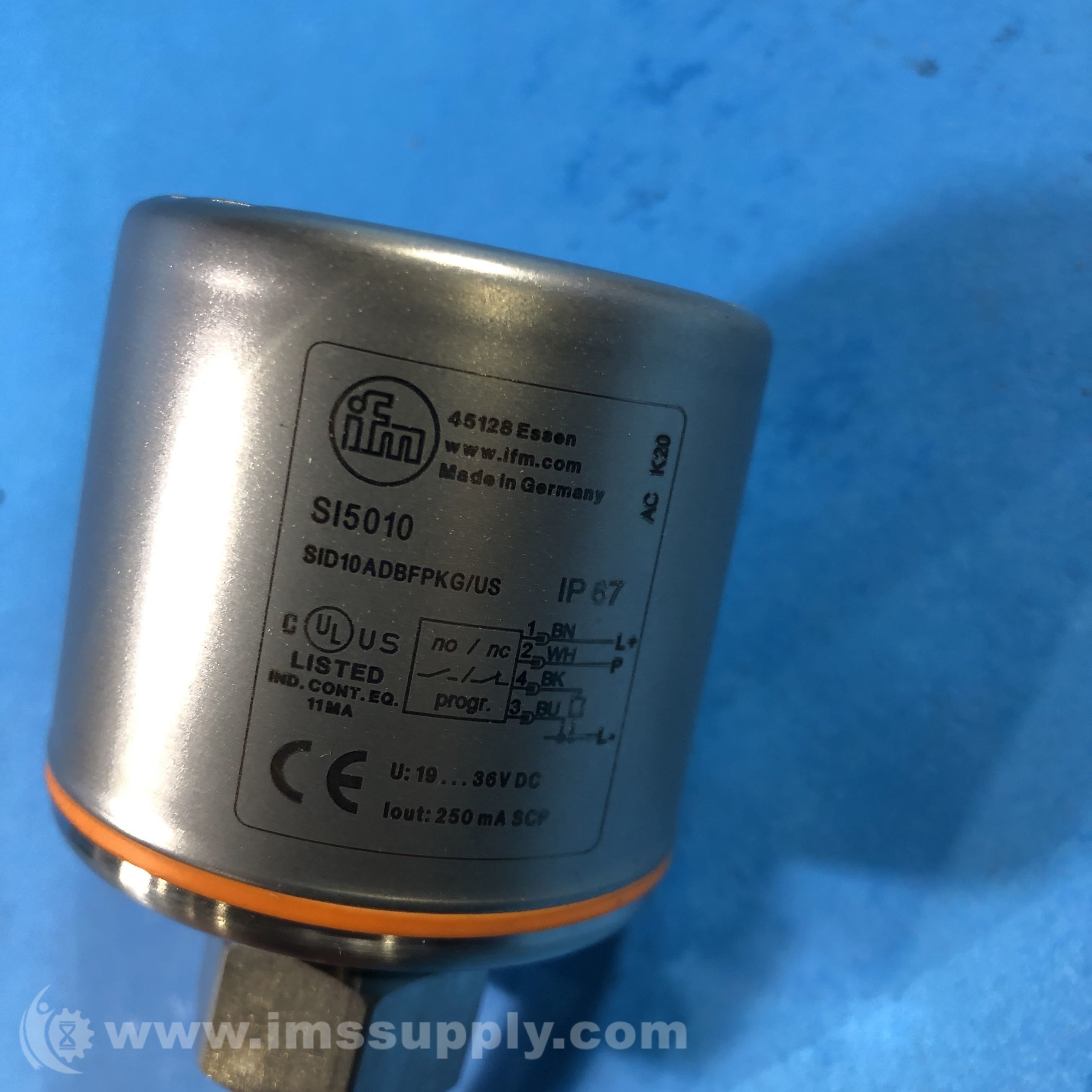 IFM SI5010 Flow Monitor Sensor - IMS Supply