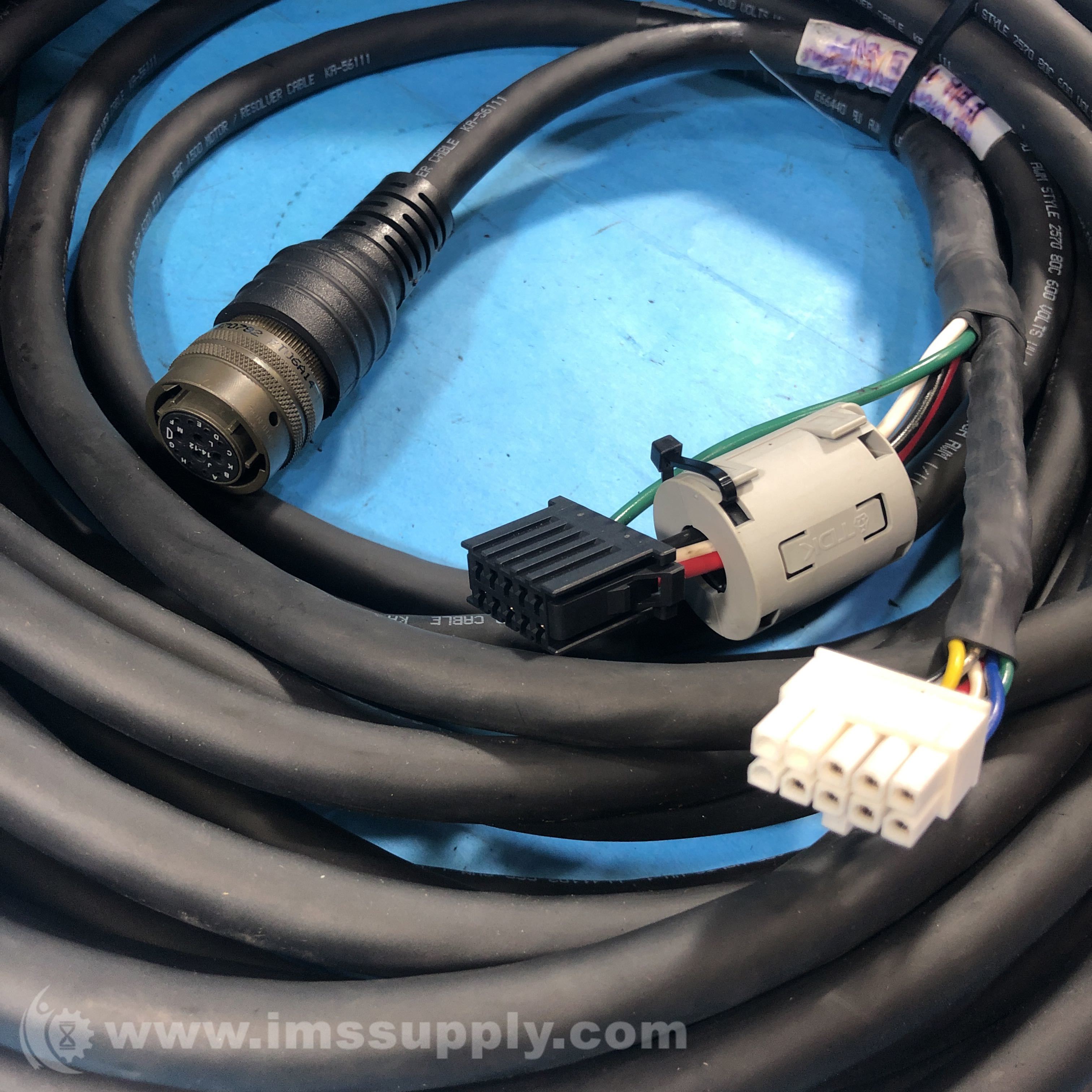 Fec E66440 6-Pin AWM Style Resolver Cable - IMS Supply