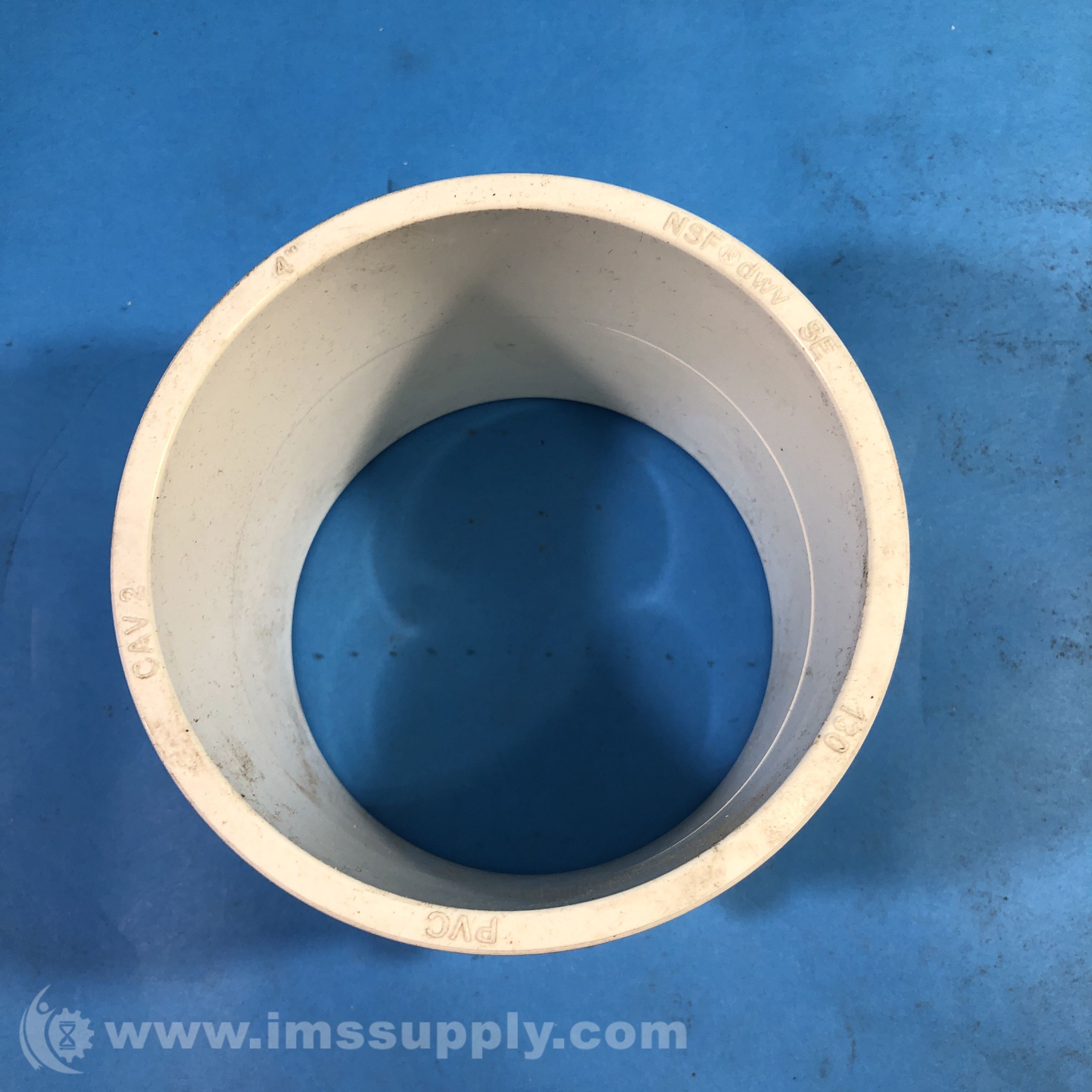 Charlotte Pipe PVC 00130 1200 Box of 5 4 inch Repair Couplings - IMS Supply