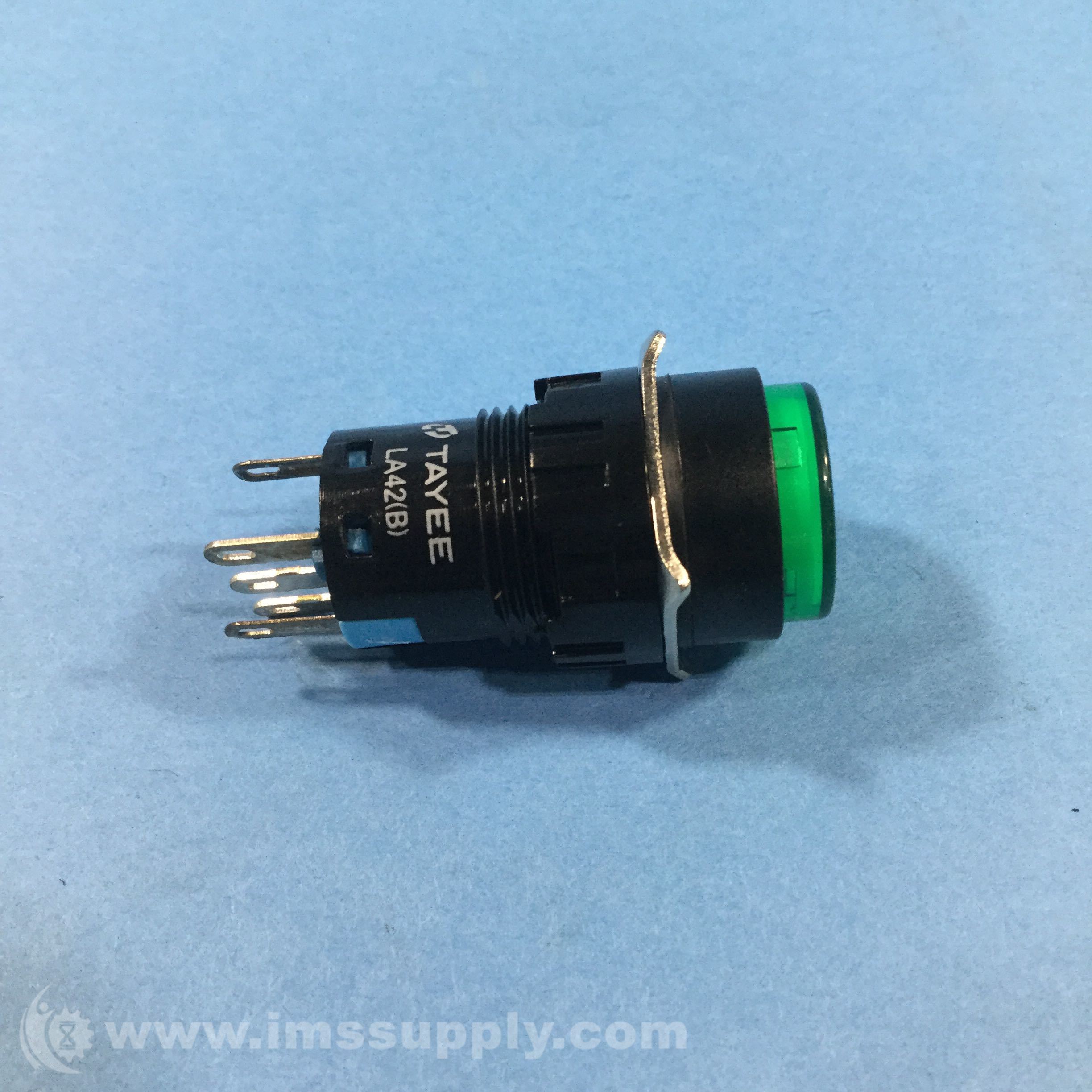 Shanghai Tayee Electric LA42(B) Push Button Head, Color Green - IMS Supply