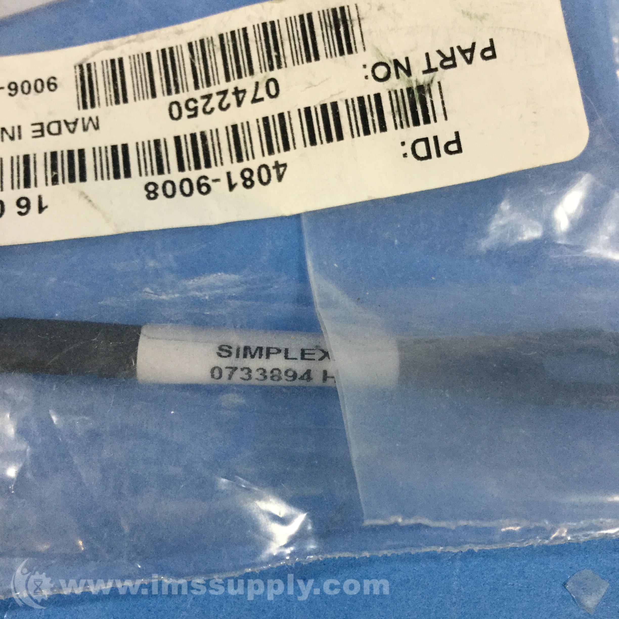 Simplex 0742250 End of Line Resistor Harness, 10k 1/2w - IMS Supply