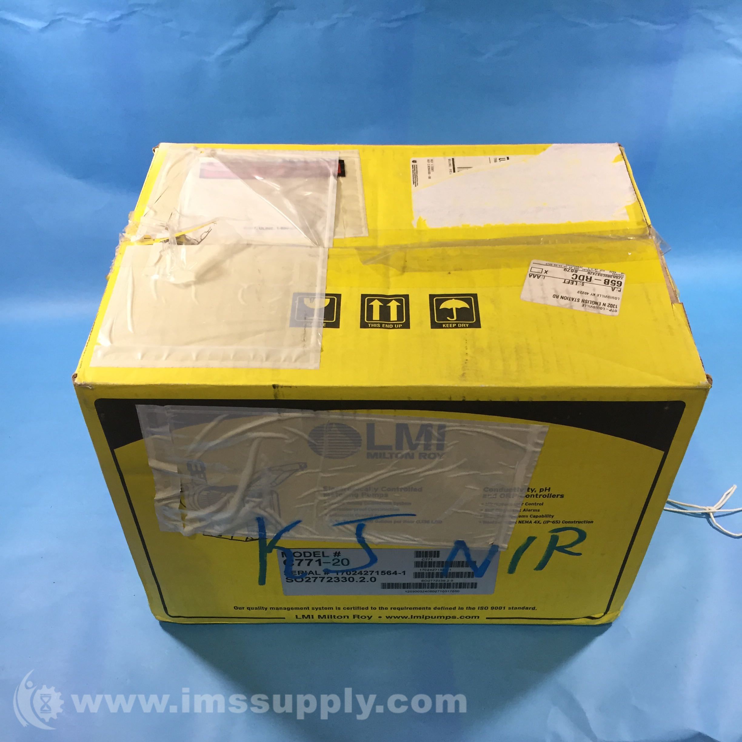 Milton Roy C771-20 Metering Pump, 10 GPH, 80 PSI - IMS Supply