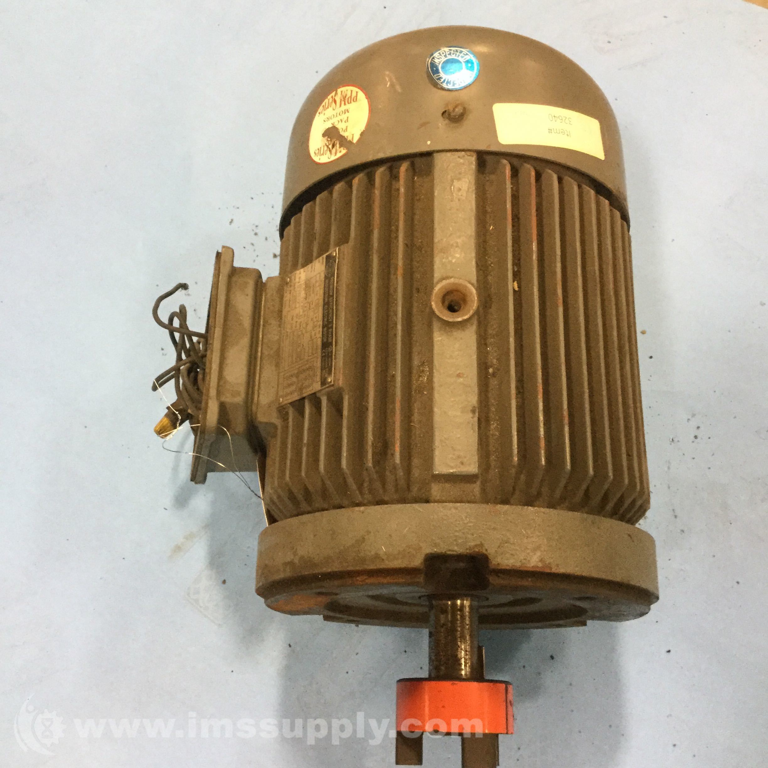 Worldwide Electric Corp. WW5-184TC T-Frame Motor - IMS Supply