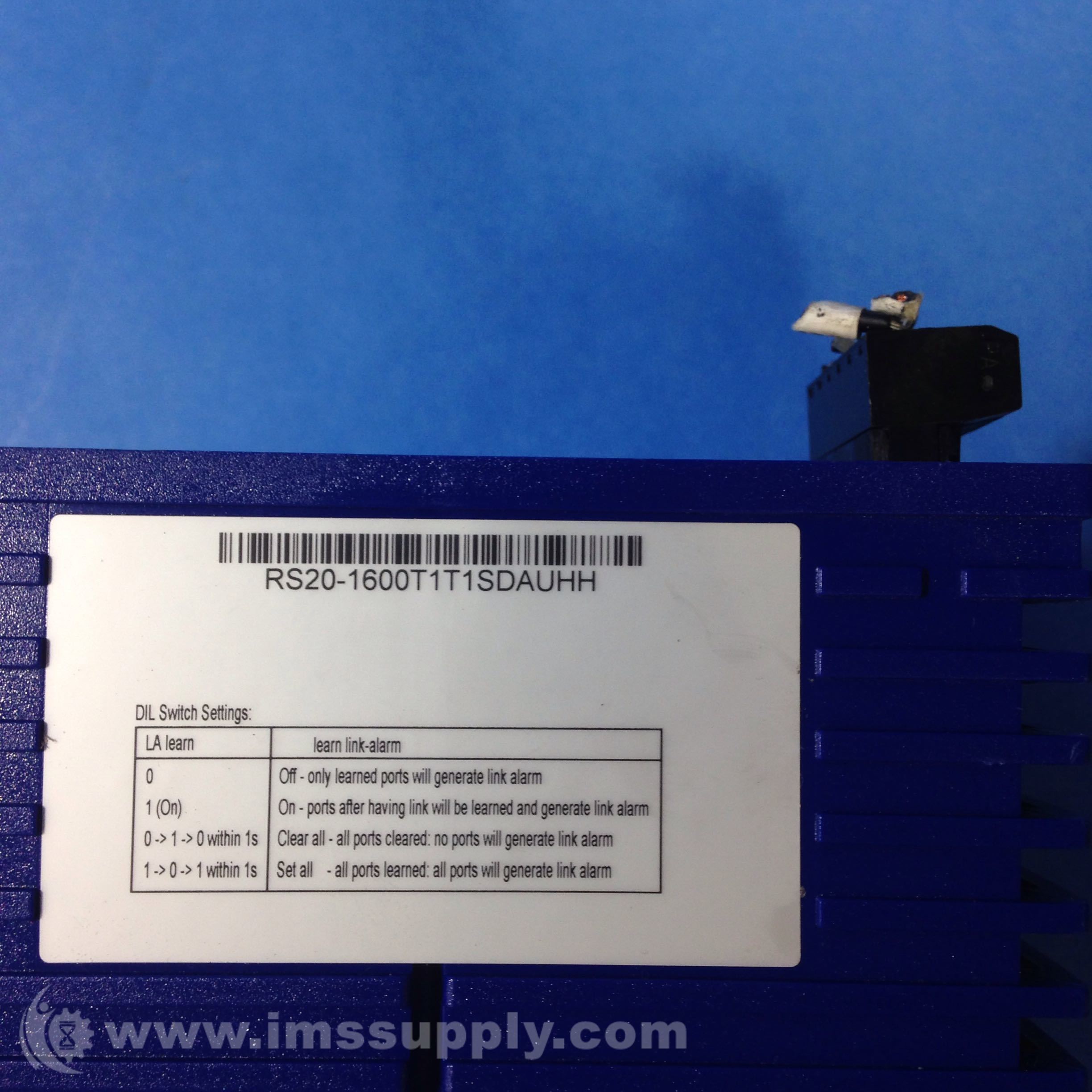 Hirschmann RS20-1600T1T1SDAUHH Ethernet Rail Switch - IMS Supply