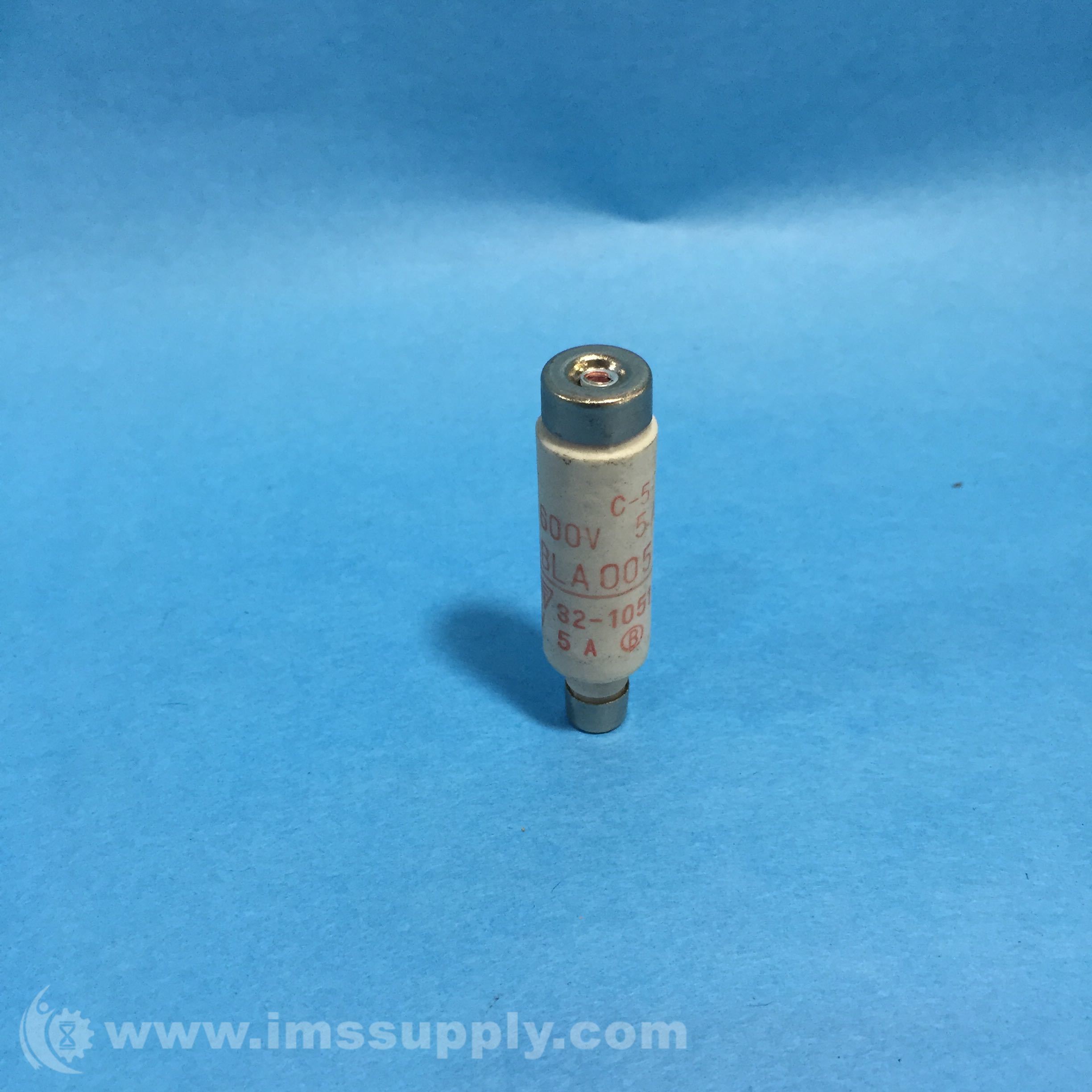 Fuji Electric BLA005 Fuse, 5A, 600V, Slow Blow Acting 2-Pin - IMS Supply