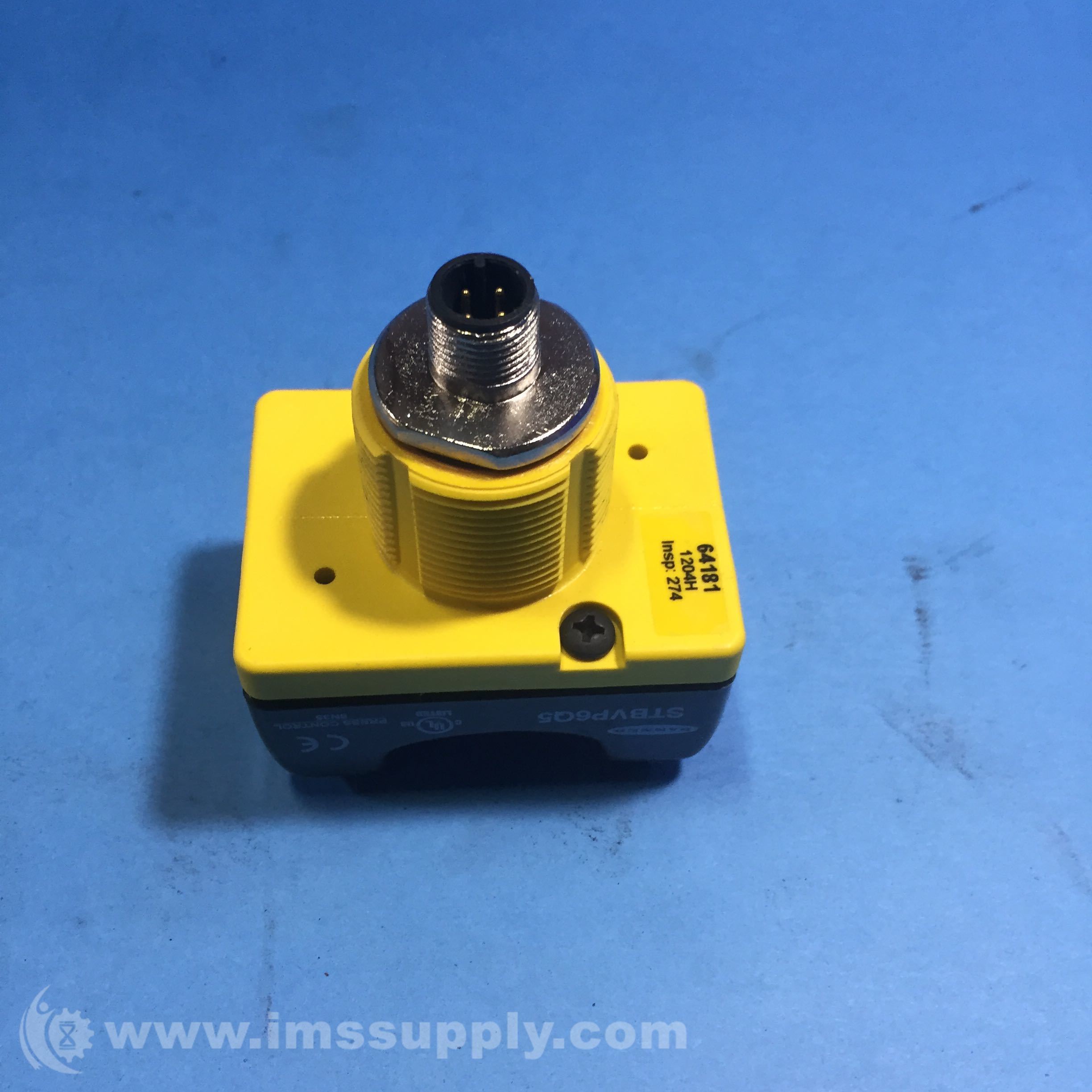 Banner Engineering STBVP6Q5 Optical Touch Button, Self Checking - IMS ...