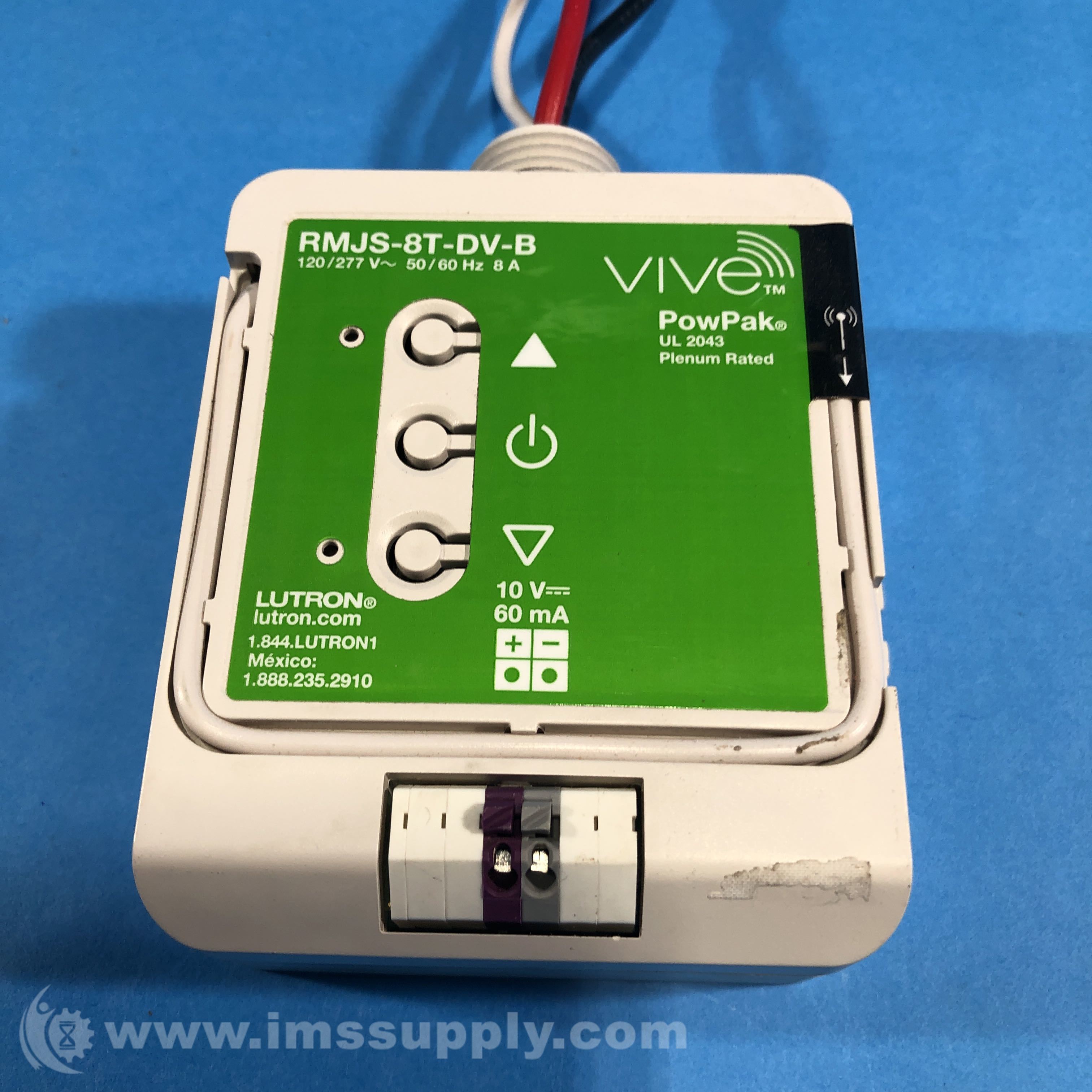 Lutron RMJS-8T-DV-B - IMS Supply