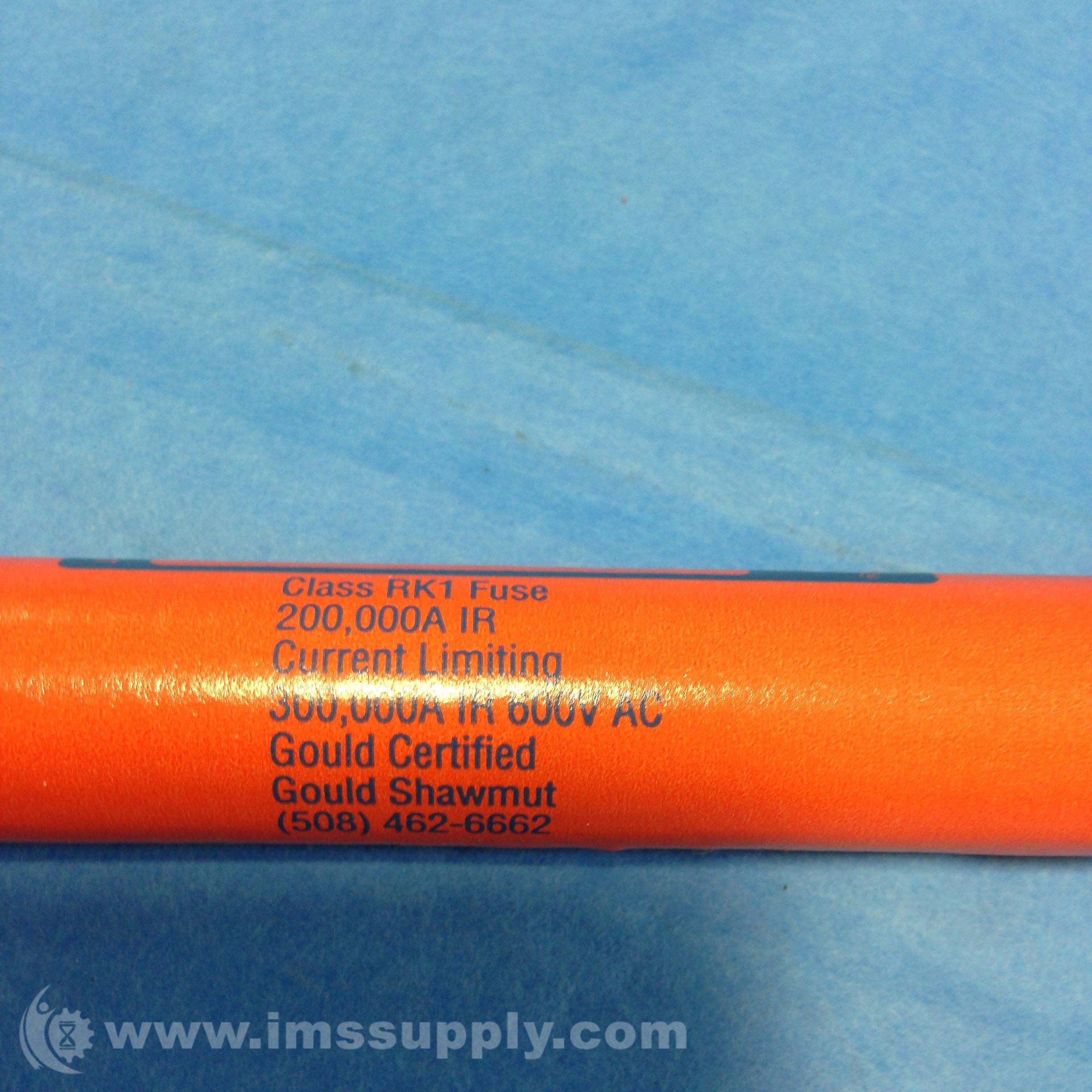 Gould Shawmut A6D20R Fuse Time Delay 20 Amps 600 VAC - IMS Supply