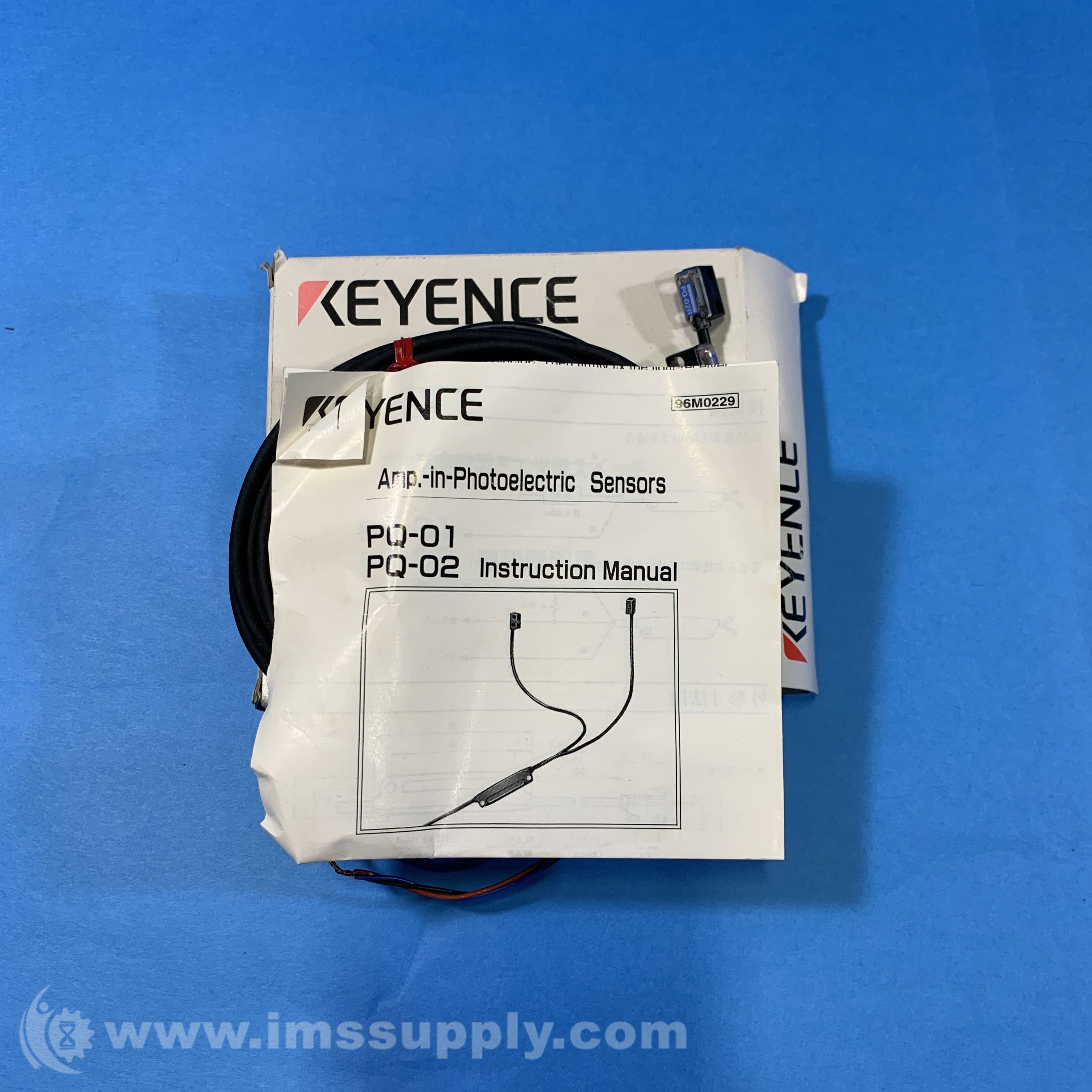 Keyence PQ-02 Photoelectric Sensor - IMS Supply