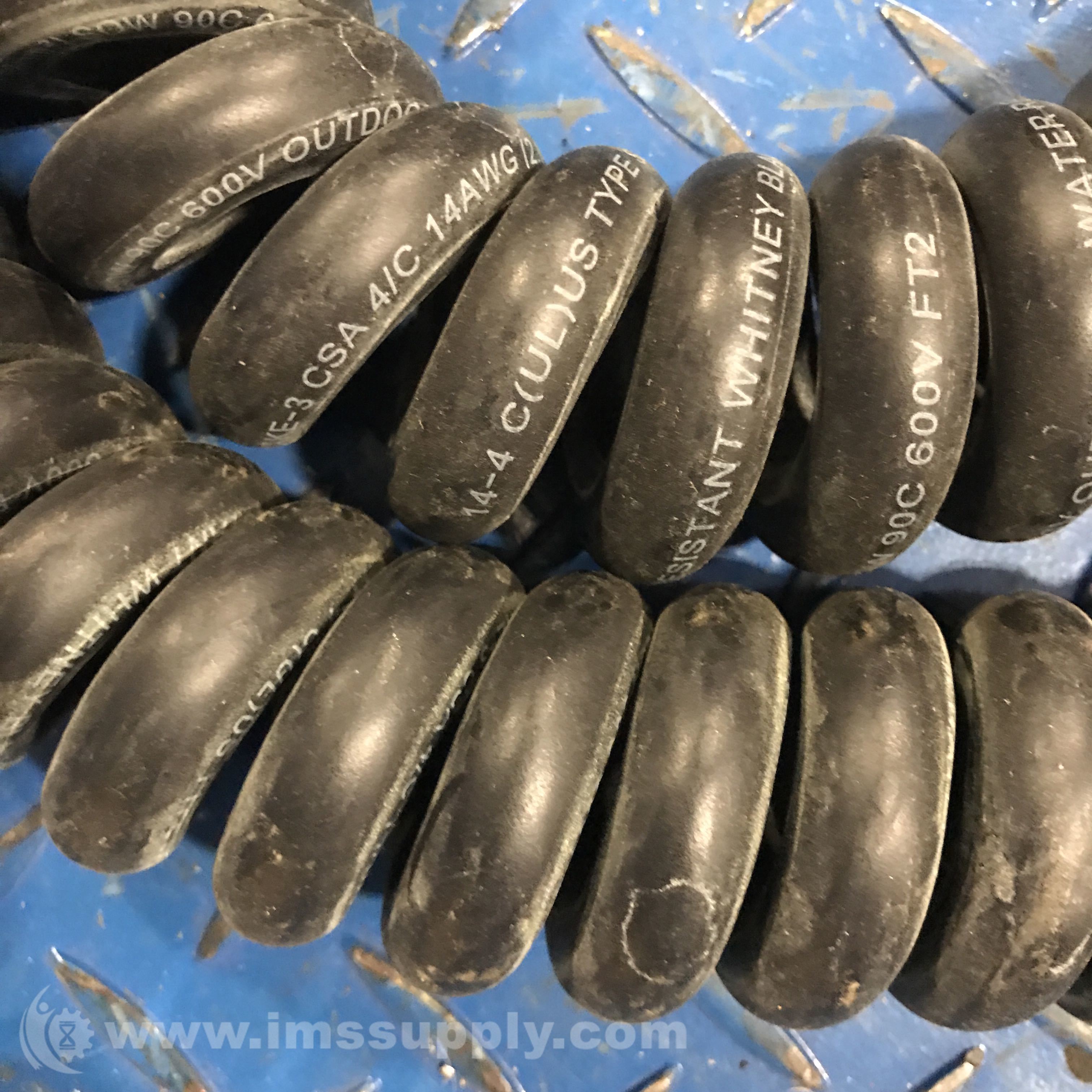 Whitney 4-8034-00-91W WOW Coiled Rolled Cord - IMS Supply