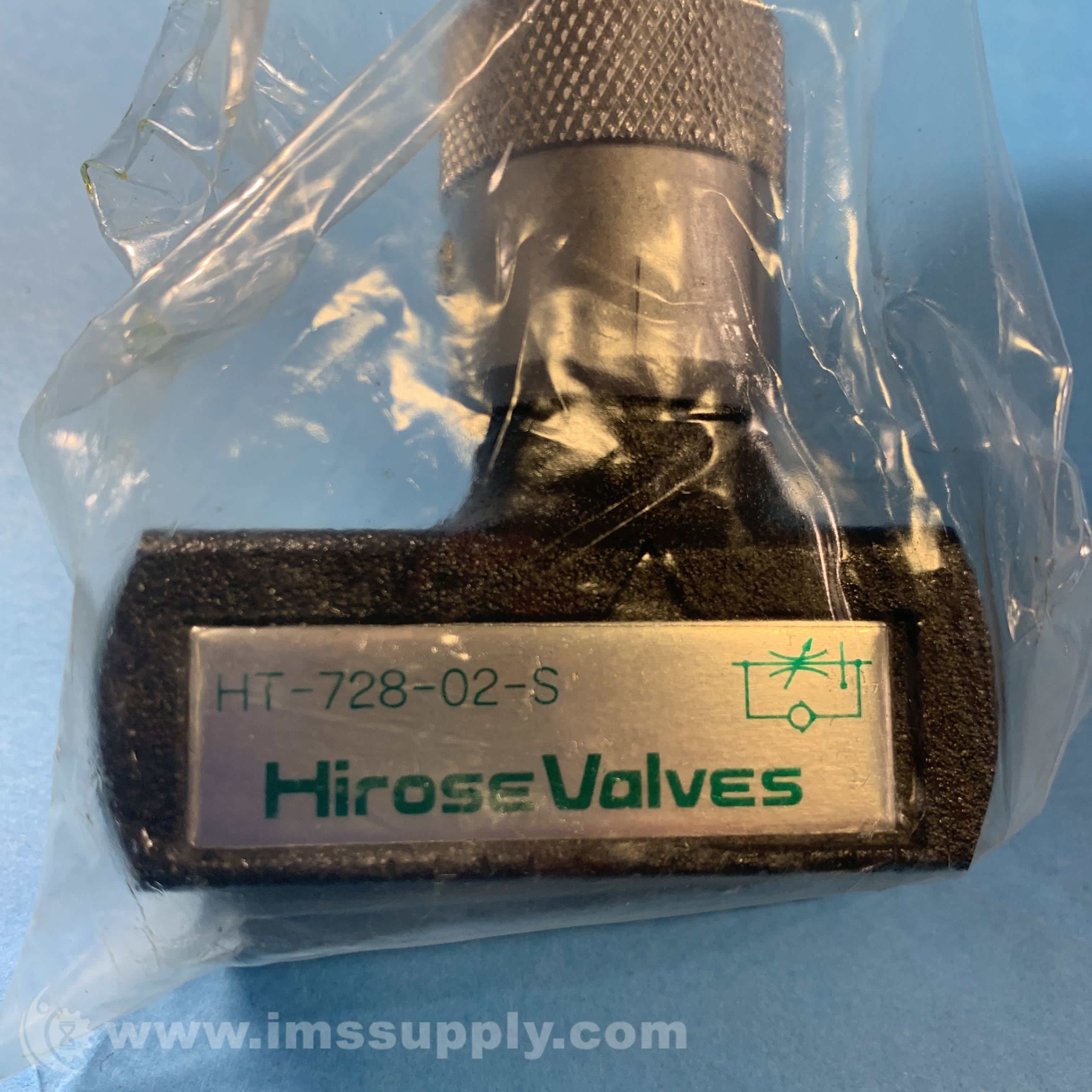 Hirose Valve Industry Co HT-728-02-S Throttle Valve - IMS Supply