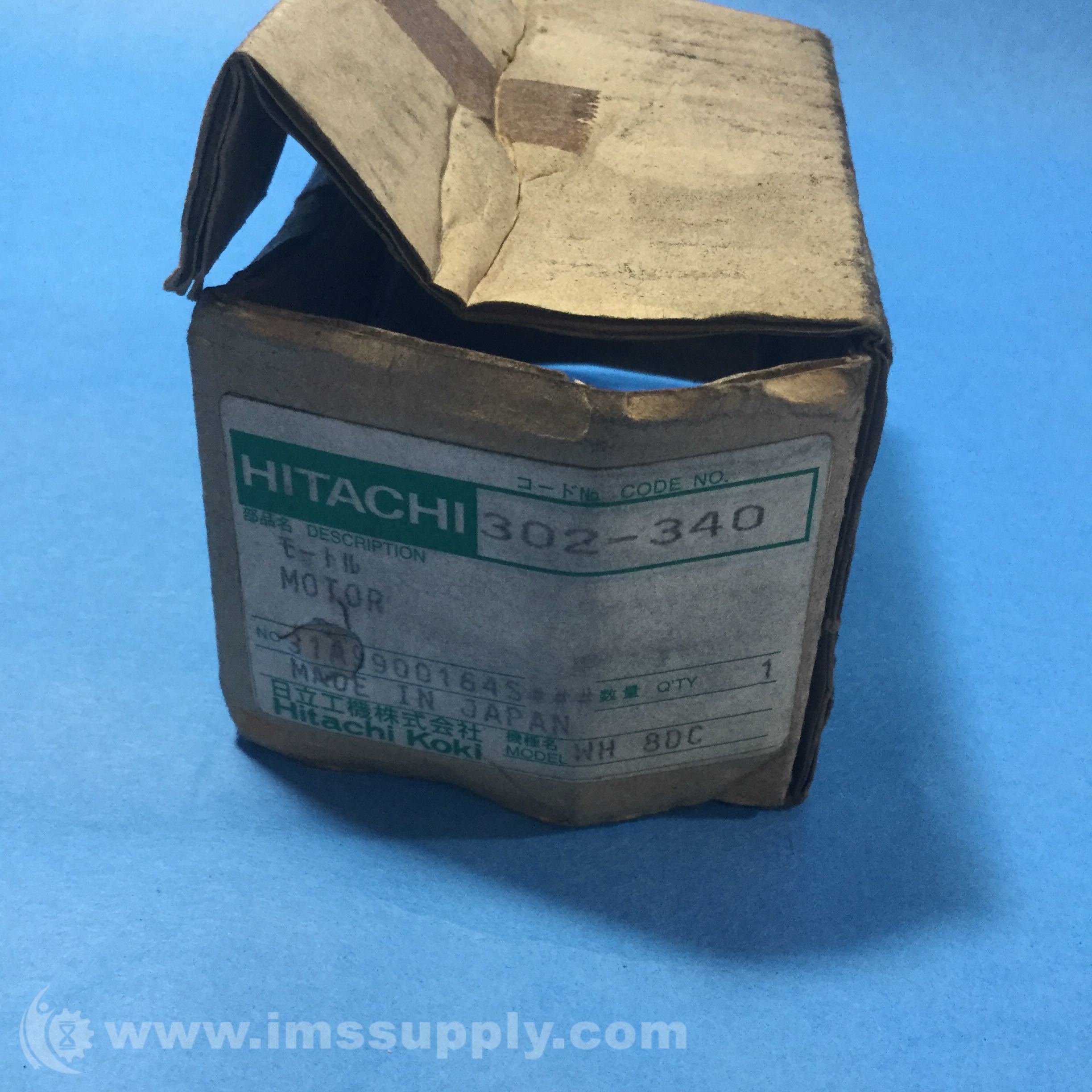 Hitachi 302-340 Motor, WH8DC Power Tool Part - IMS Supply