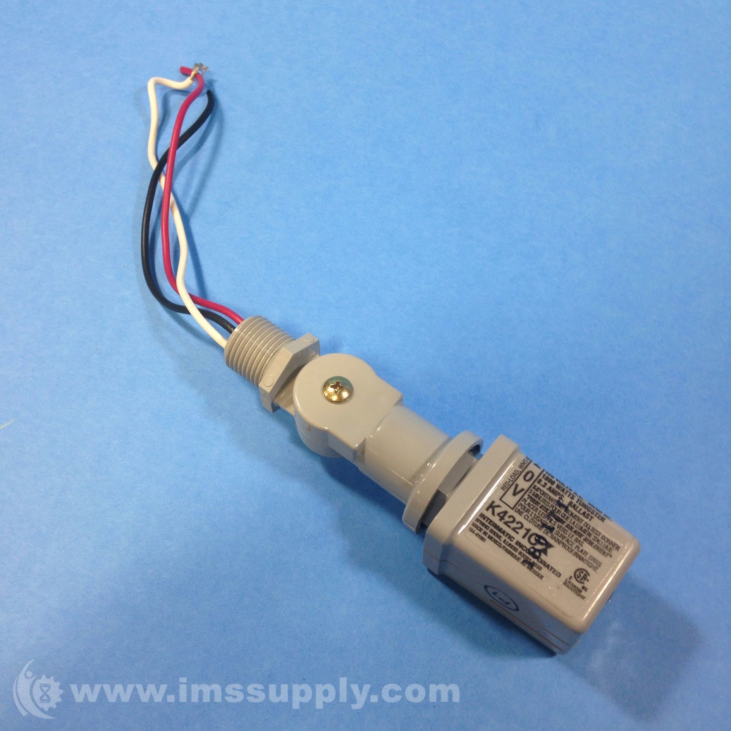 Intermatic K4221C Mount Thermal Photocontrol, 15A, 120V - IMS Supply