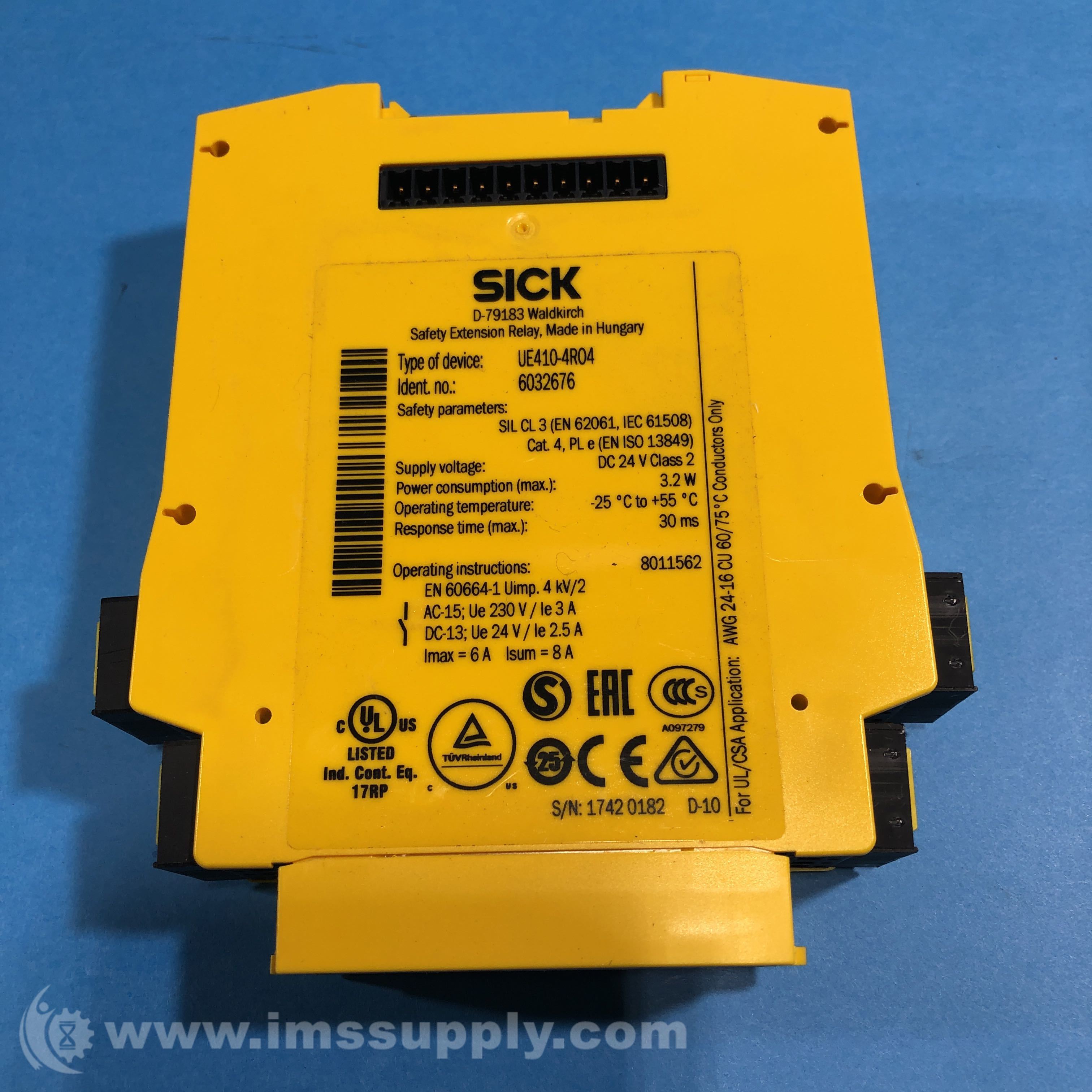 Sick UE410-4R04 - IMS Supply