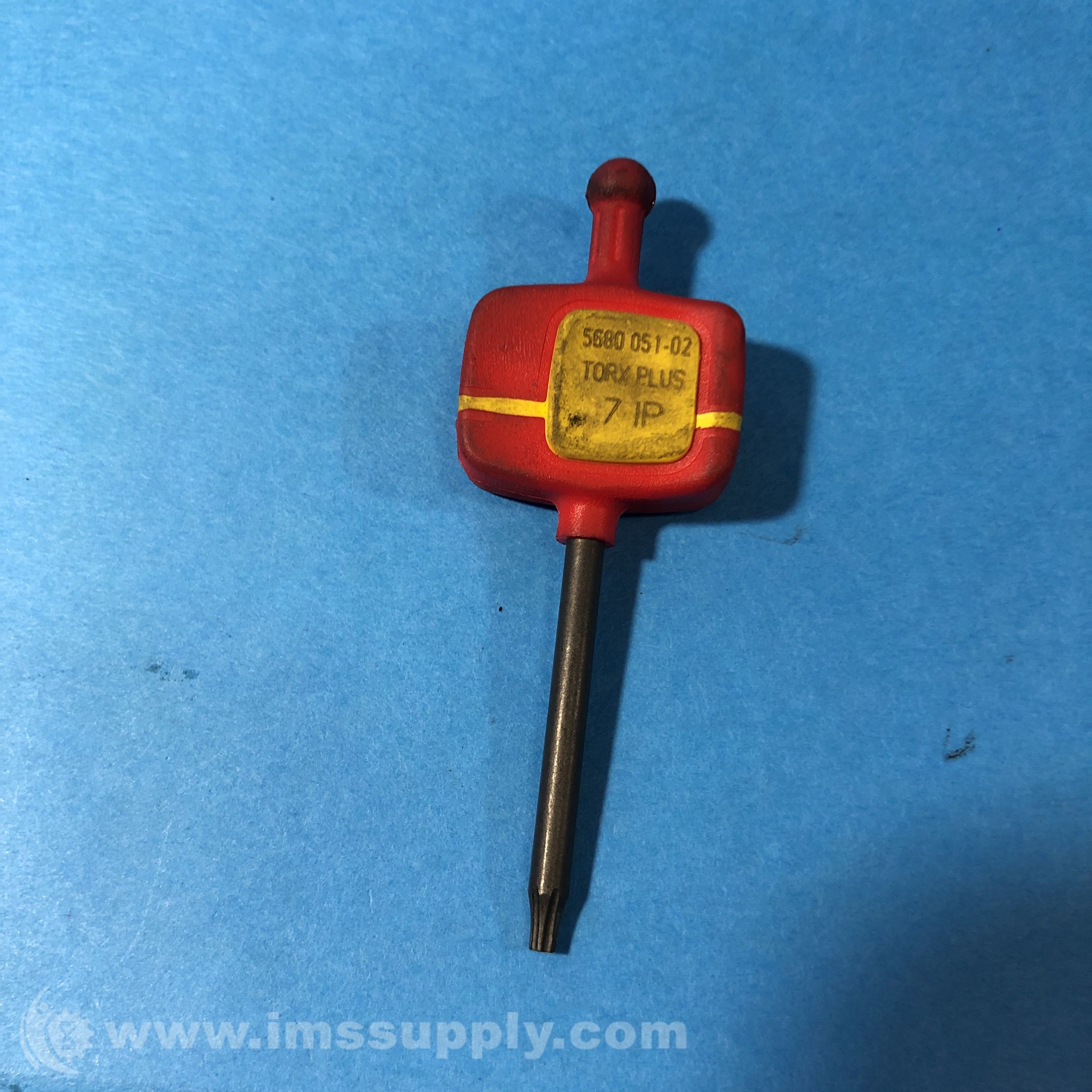 Sandvik 5680 051-02 111 7 IP Torx Plus Flag Key - IMS Supply