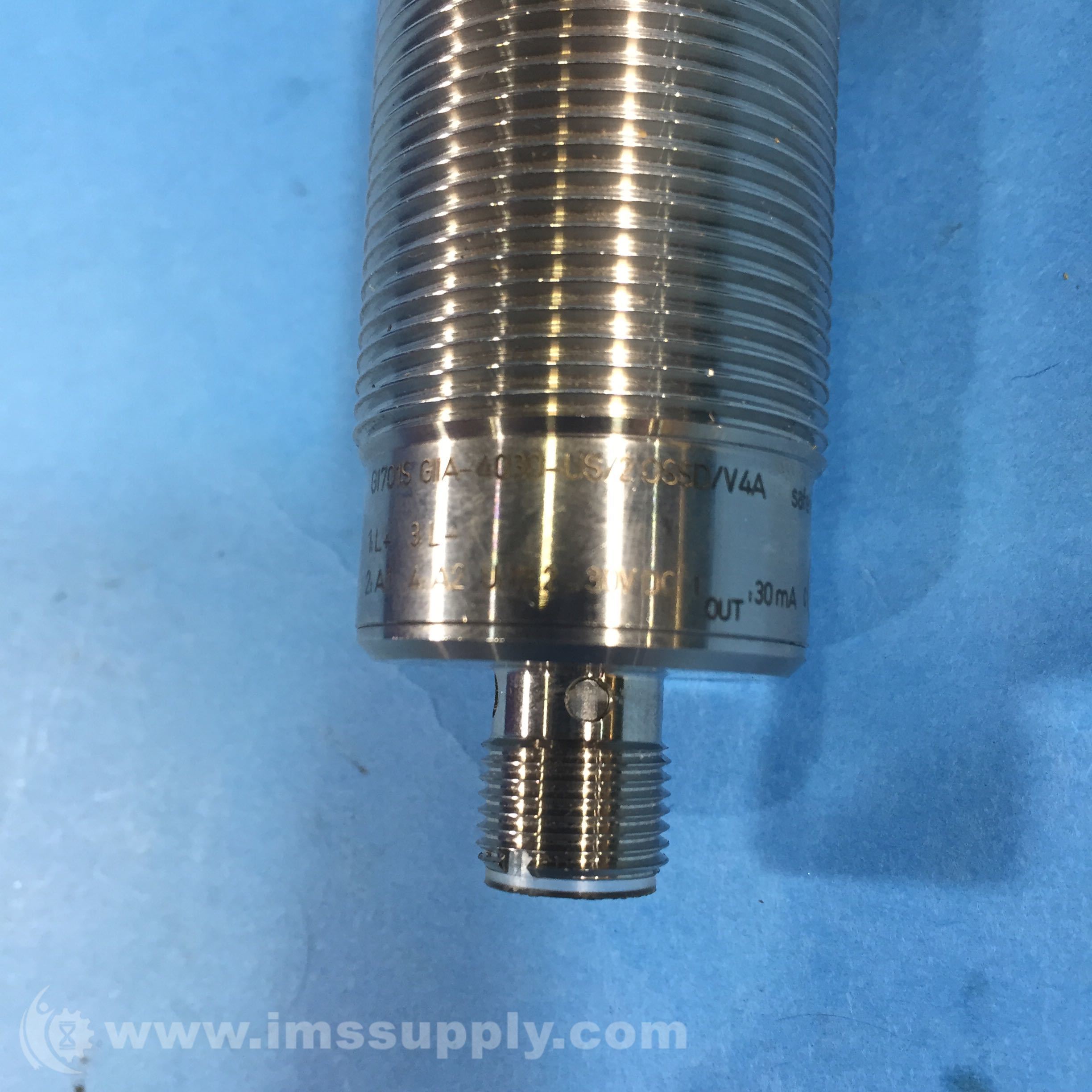 Ifm GIIA-4030-US/2OSSD/V4A GI701S Fail-safe Inductive Sensor - IMS Supply