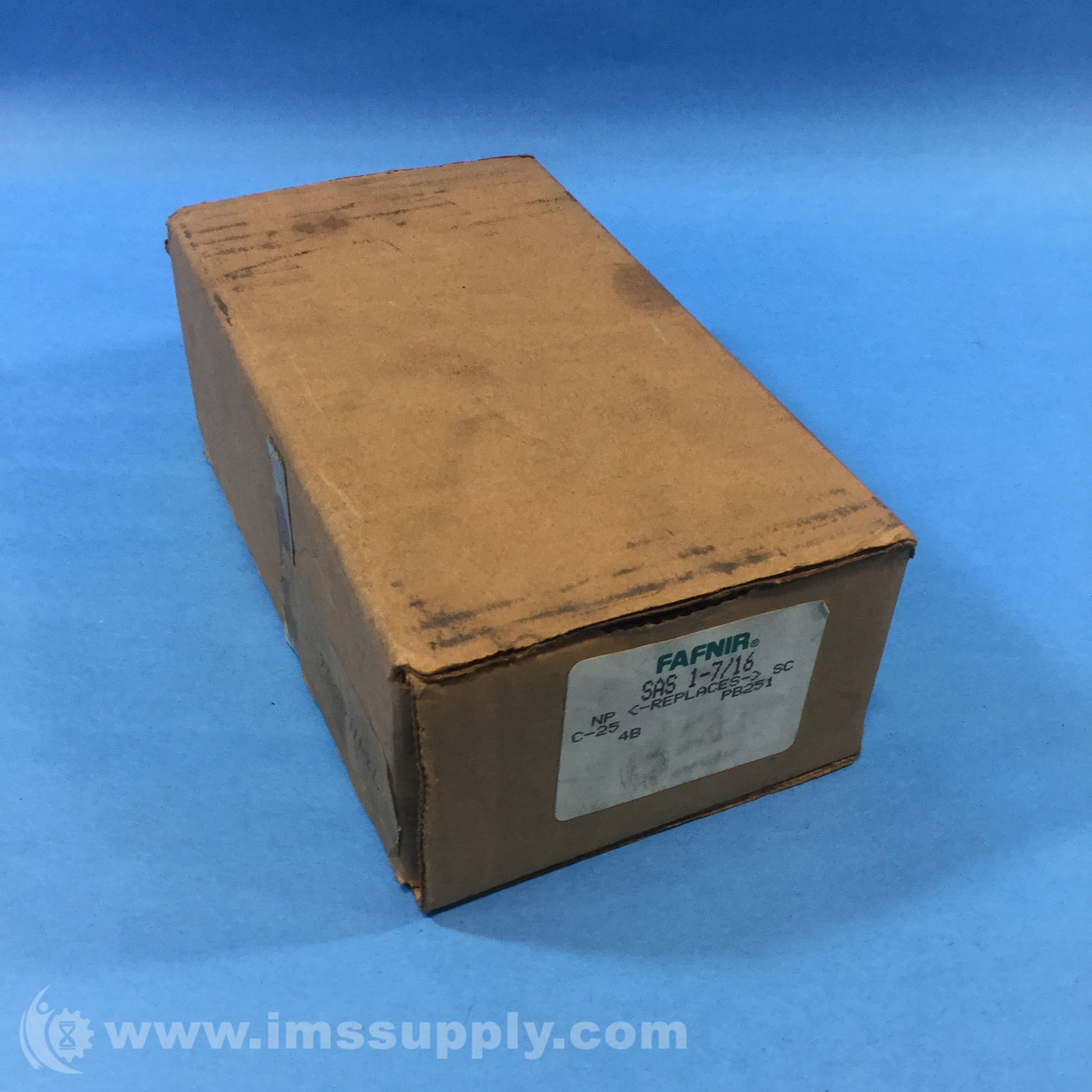 Timken SAS 1-7/16 Fafnir Pillow Block Units Setscrew - IMS Supply