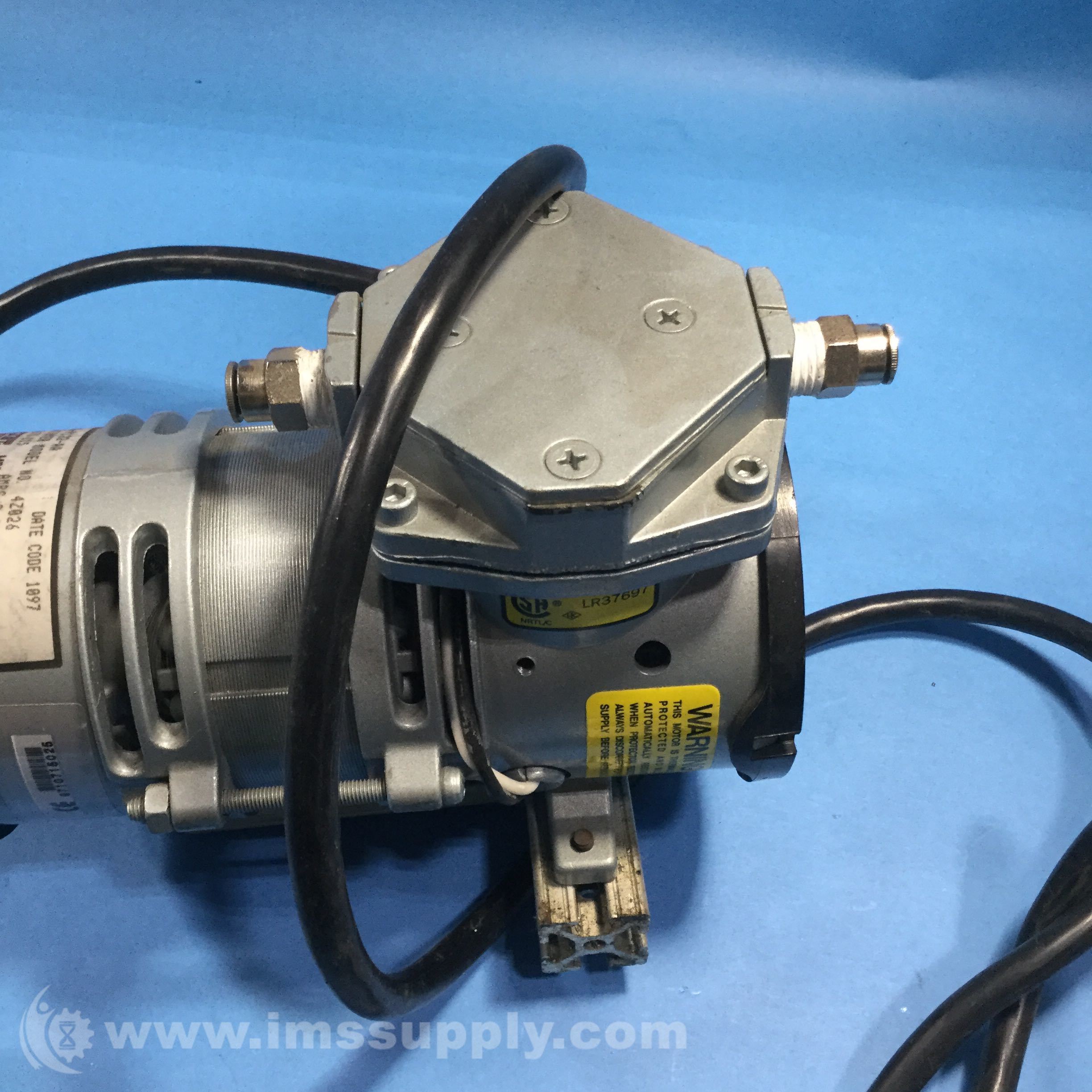 Gast MOA-P122-AA Pump Compressor Vac 1/16 Hp - IMS Supply