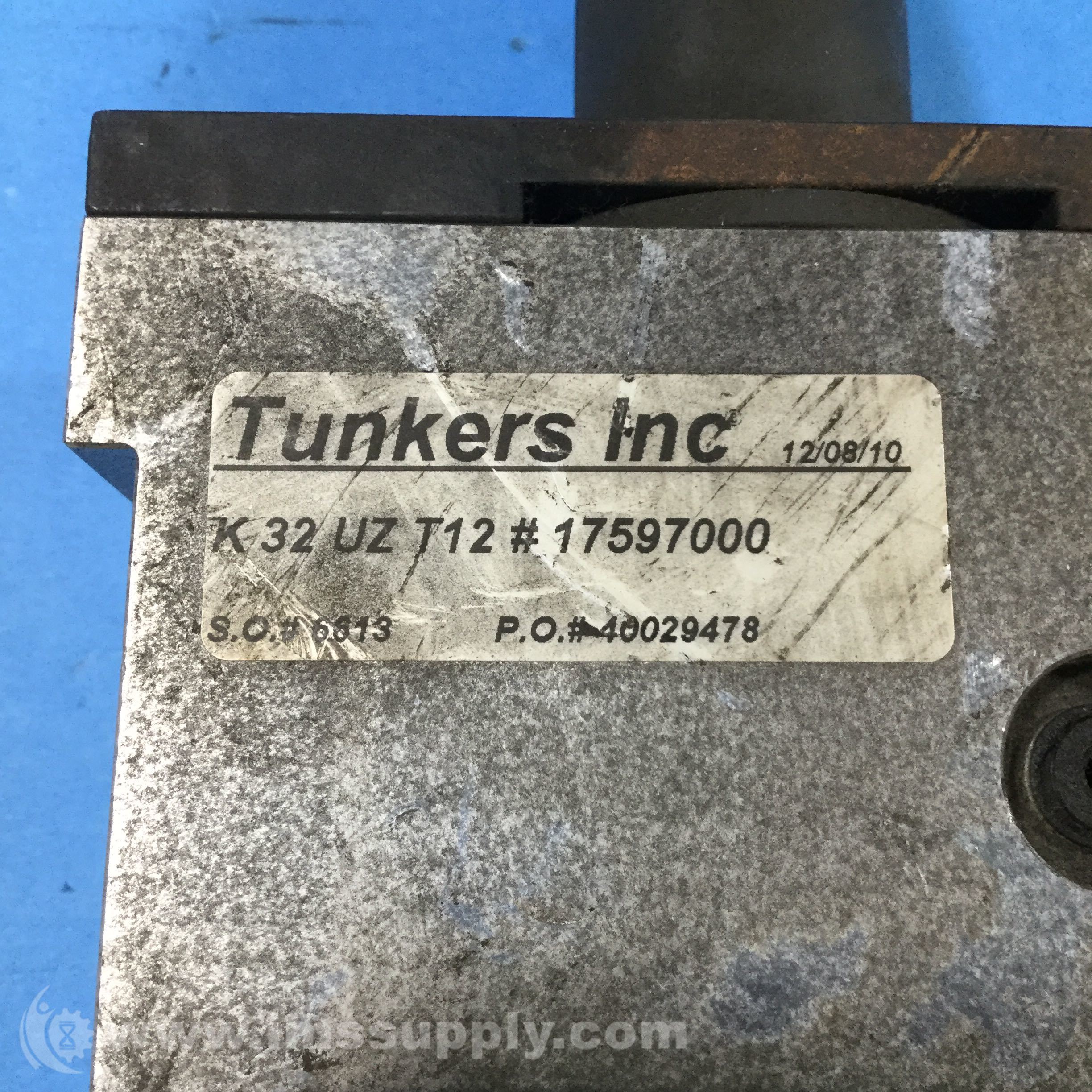 Tunkers K 32 UZ T12 Underbody Pin Clamp - IMS Supply