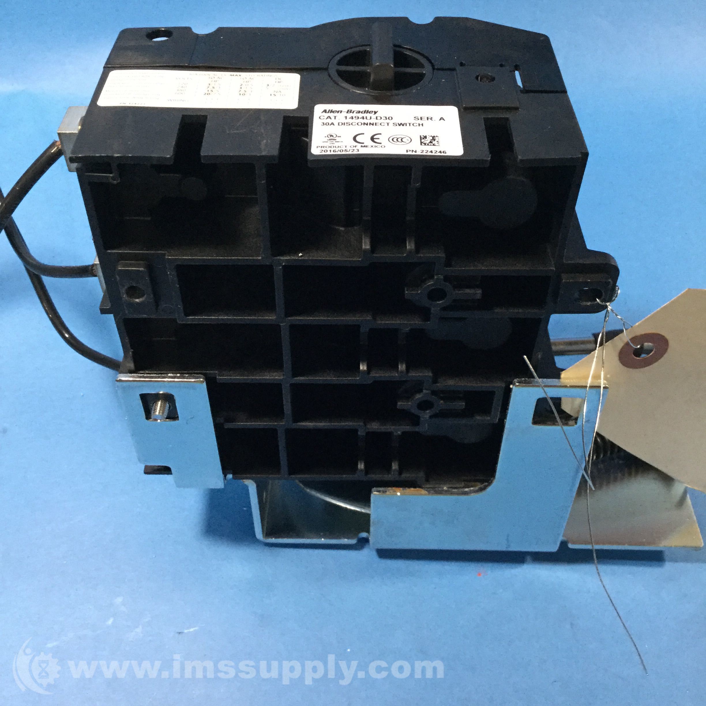 Allen Bradley 1494U-D30 Series A Disconnect Switch Rod - IMS Supply