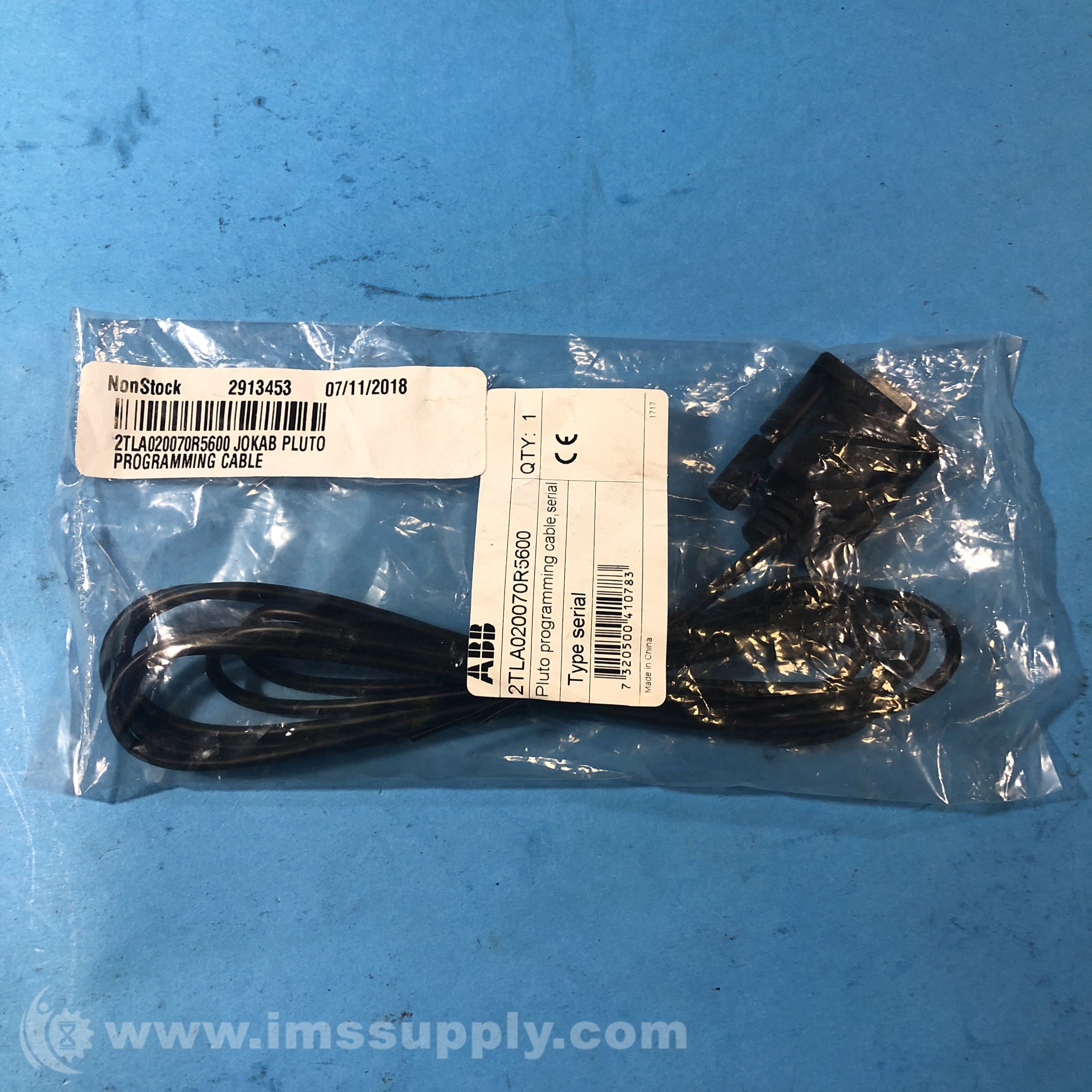 ABB 2TLA020070R5600 Pluto Programming Cable - IMS Supply