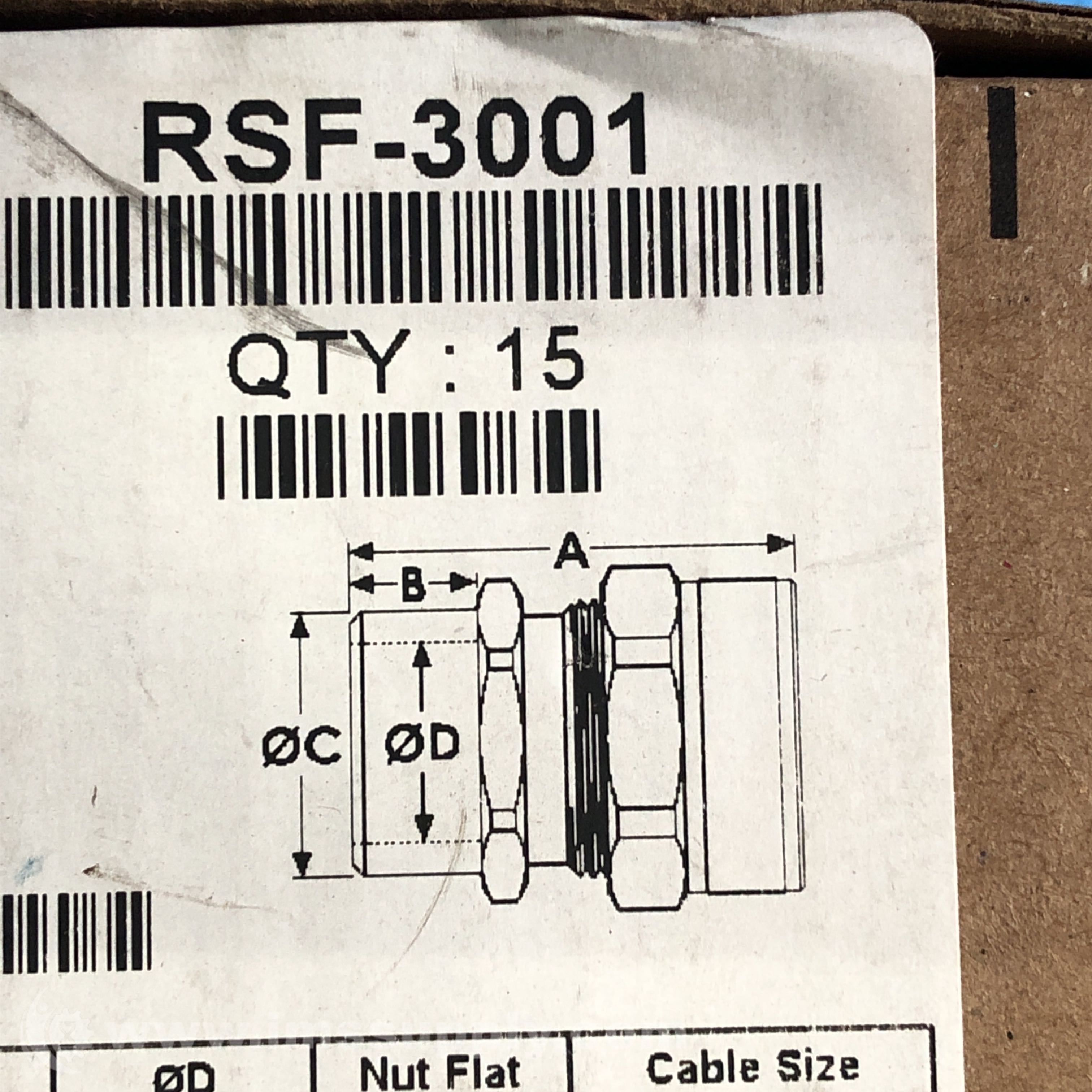Remke RSF-3001 Box of 15 - IMS Supply