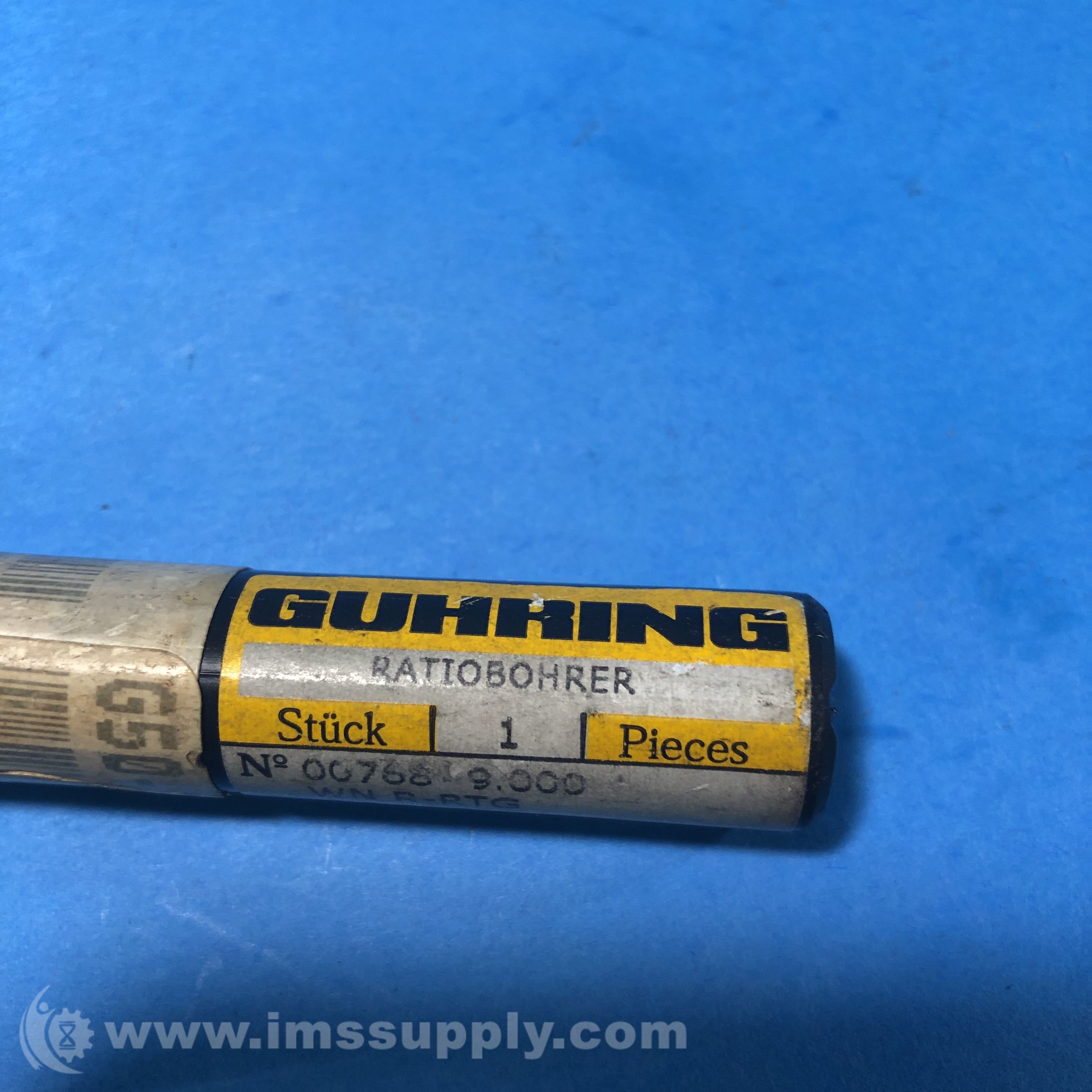 Guhring Inc 00768.9000 WN R-RTG Carbide End Mill - IMS Supply