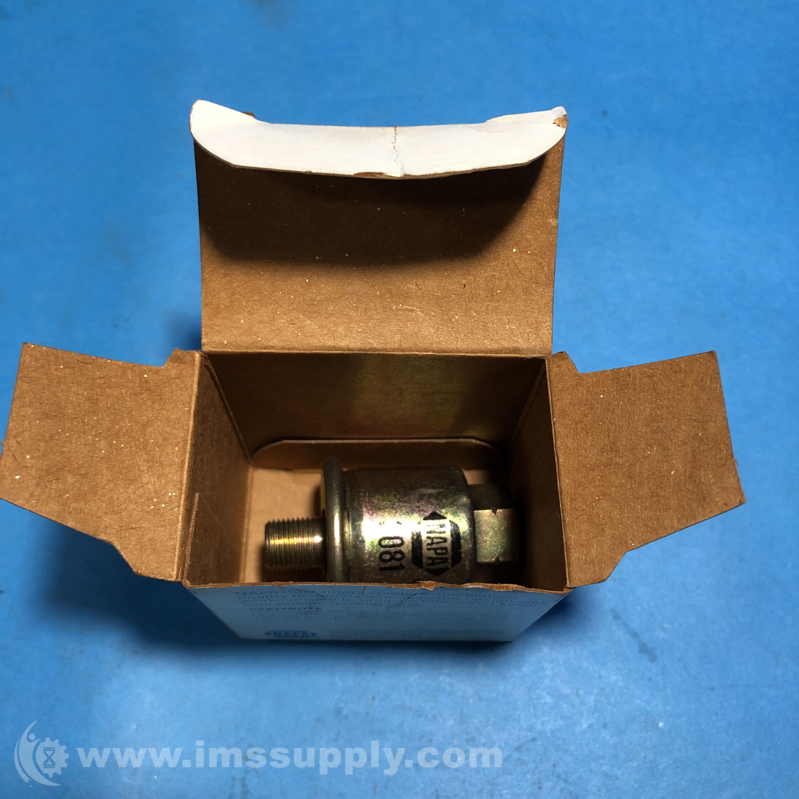 Napa 3081 Gold In-Line Fuel Filter, Inlet Size 1/2 - IMS Supply